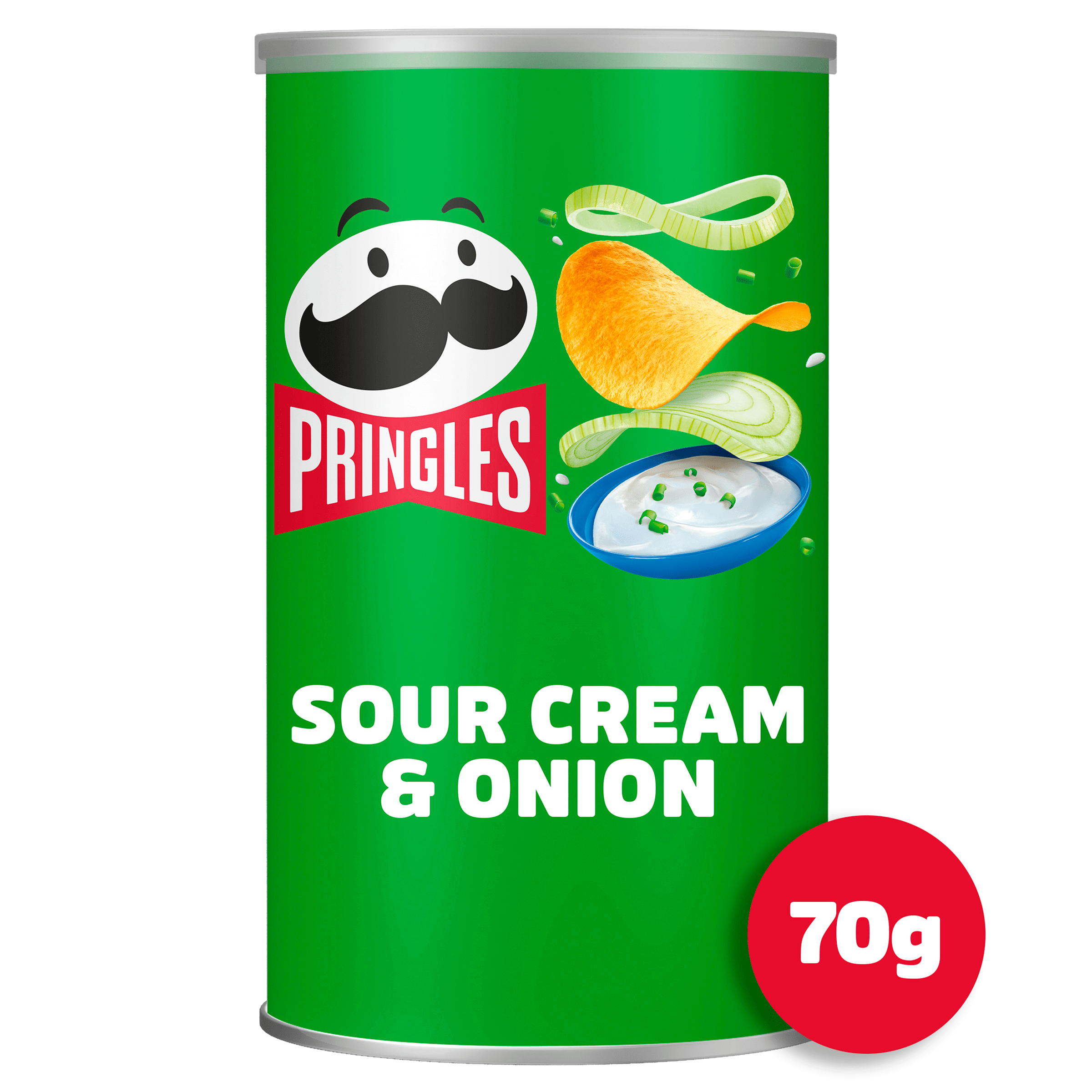 Pringles Sour Cream & Onion Per Koker 70 g