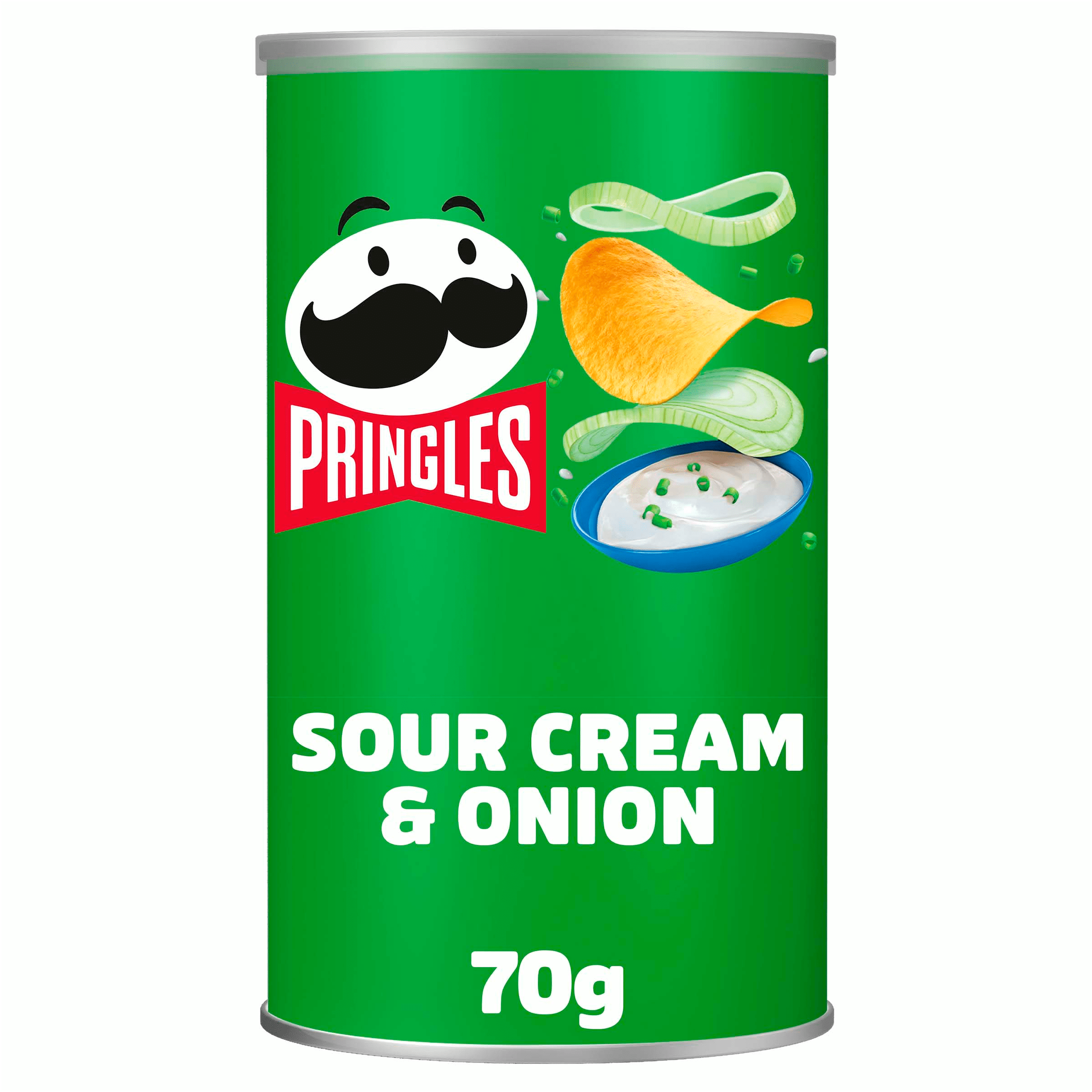 Pringles Chips Sour Cream & Onion Per Koker 70 g