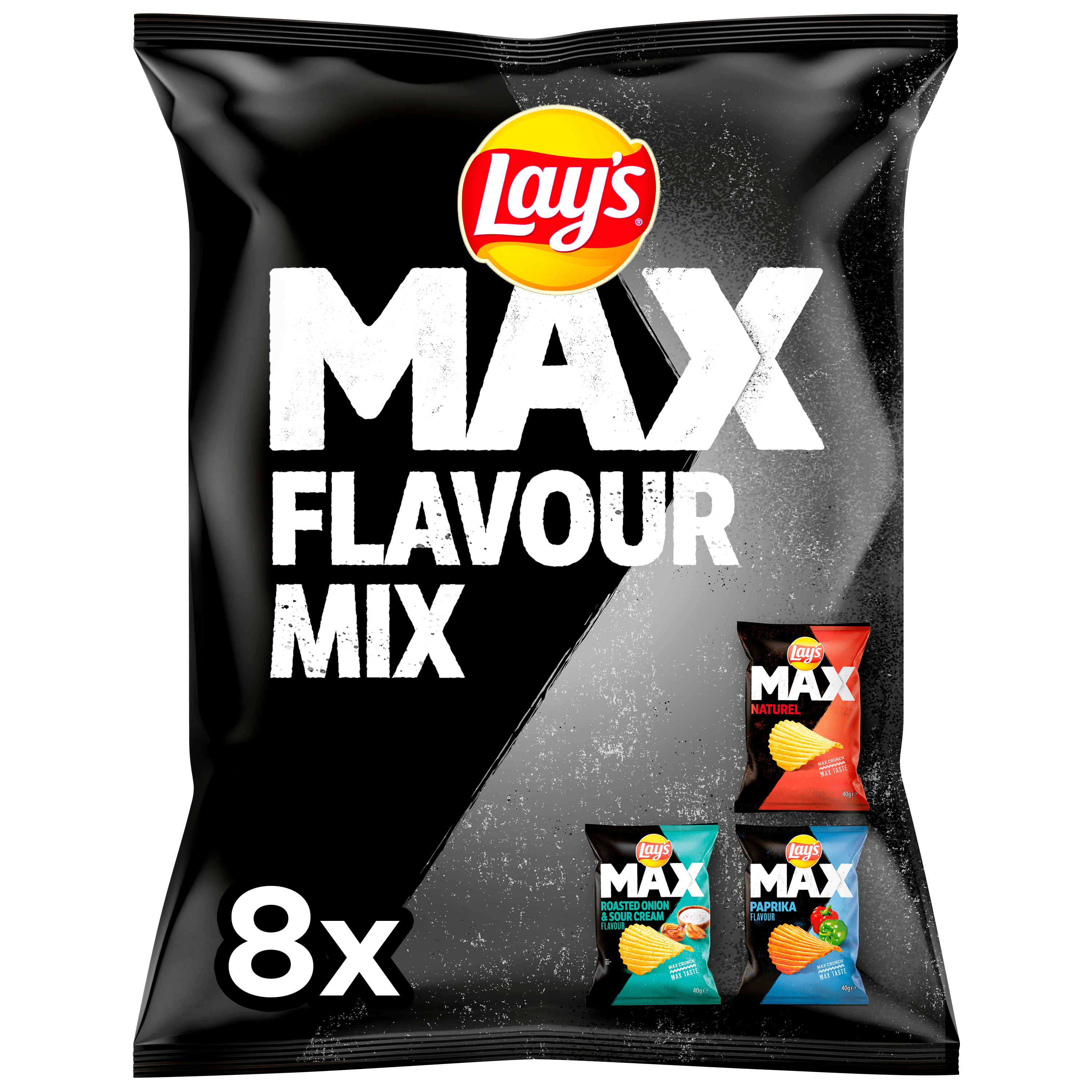 Lays MAX multipack Per Zak 8 st