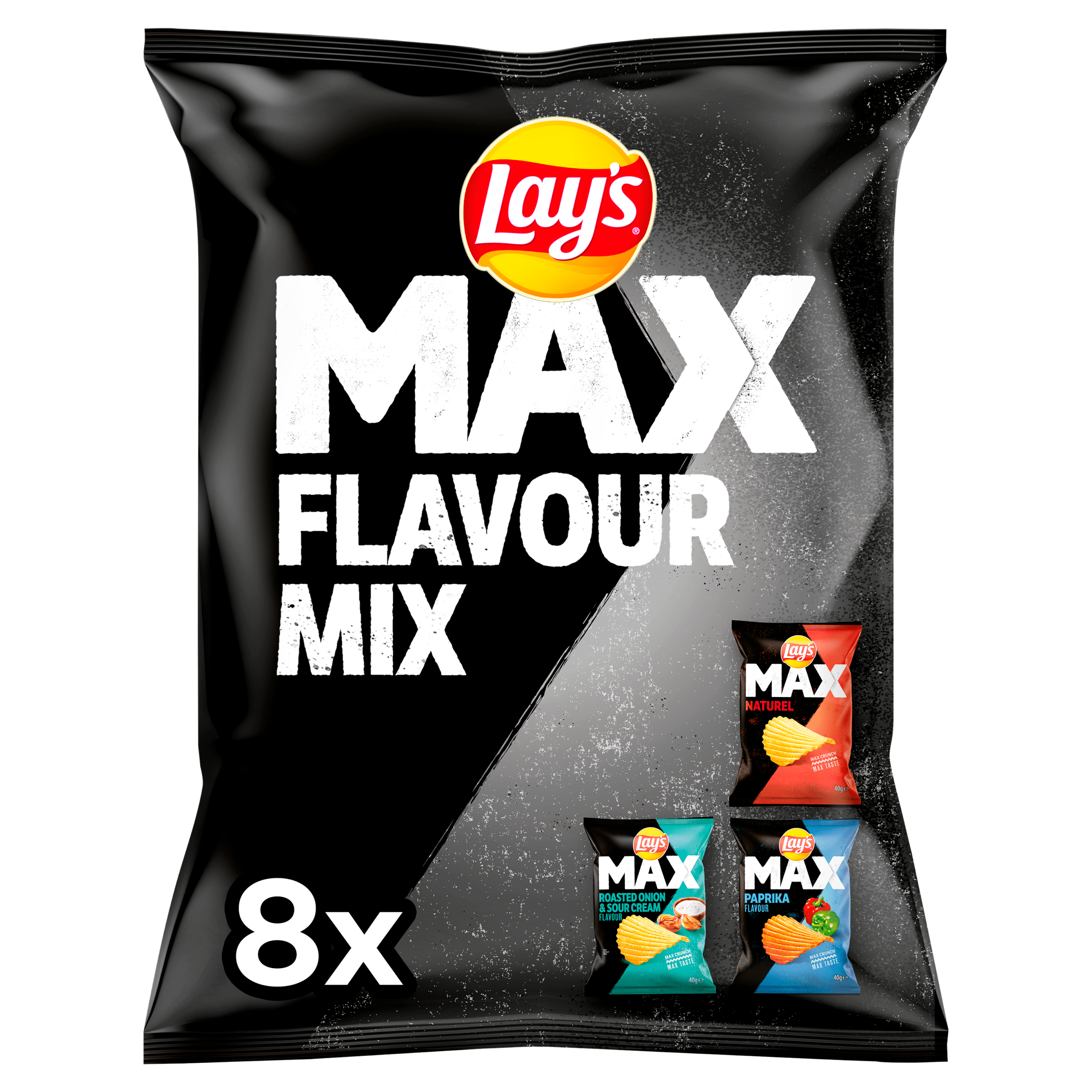 Lays Max multipack Per Zak 8 st