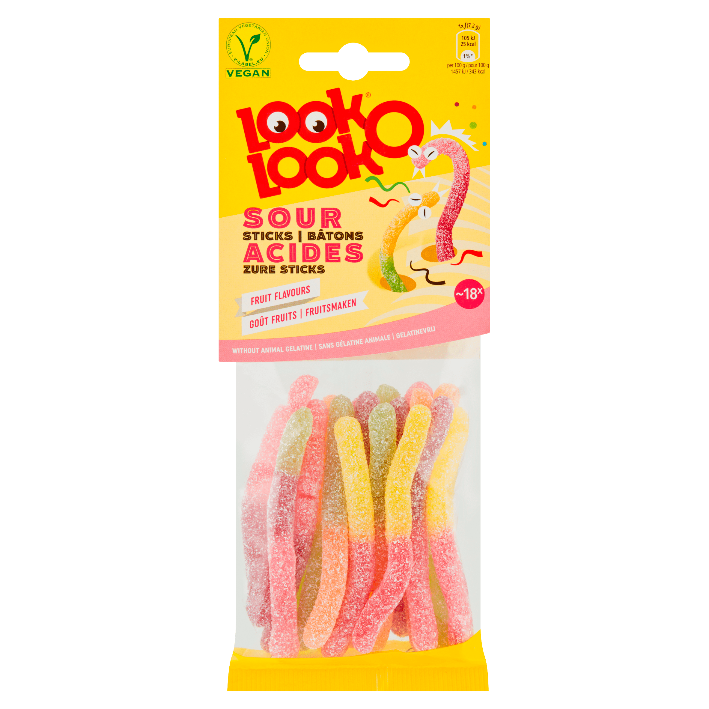 Look o Look Zure sticks Per Zak 120 g