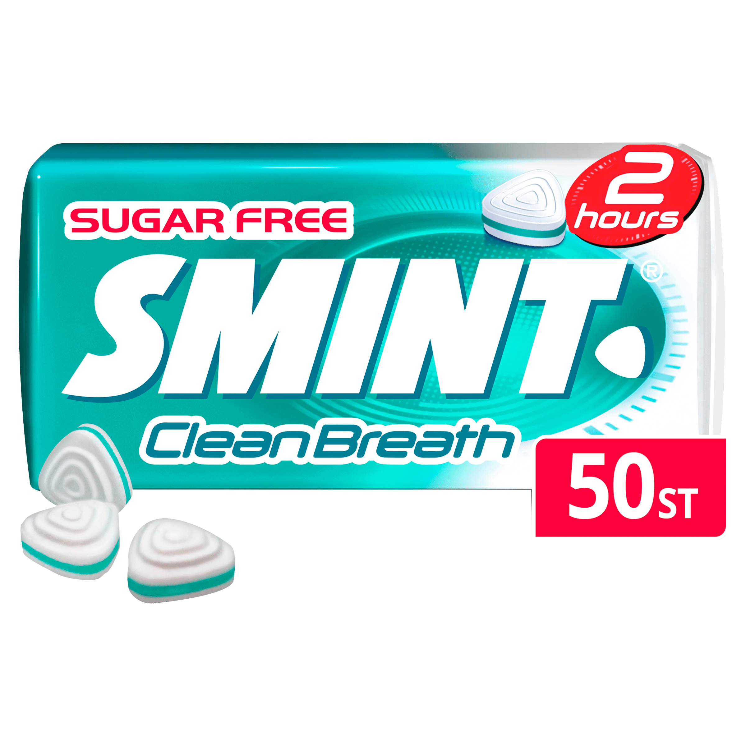 Smint Clean Breath Intense Mint single Per Blik 50 st
