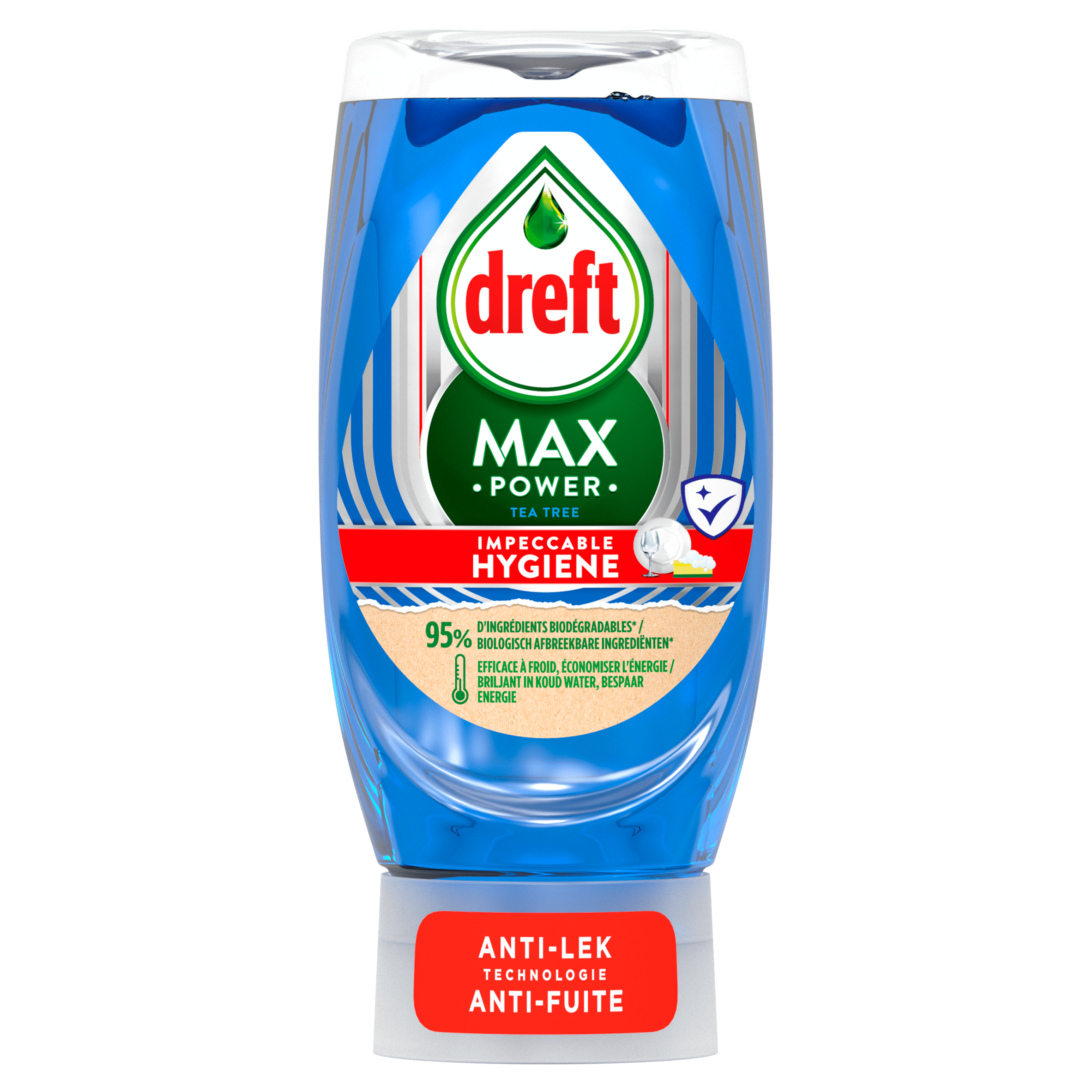 Dreft Handafwas MAX power extra Hygiene Per Fles 370 ml