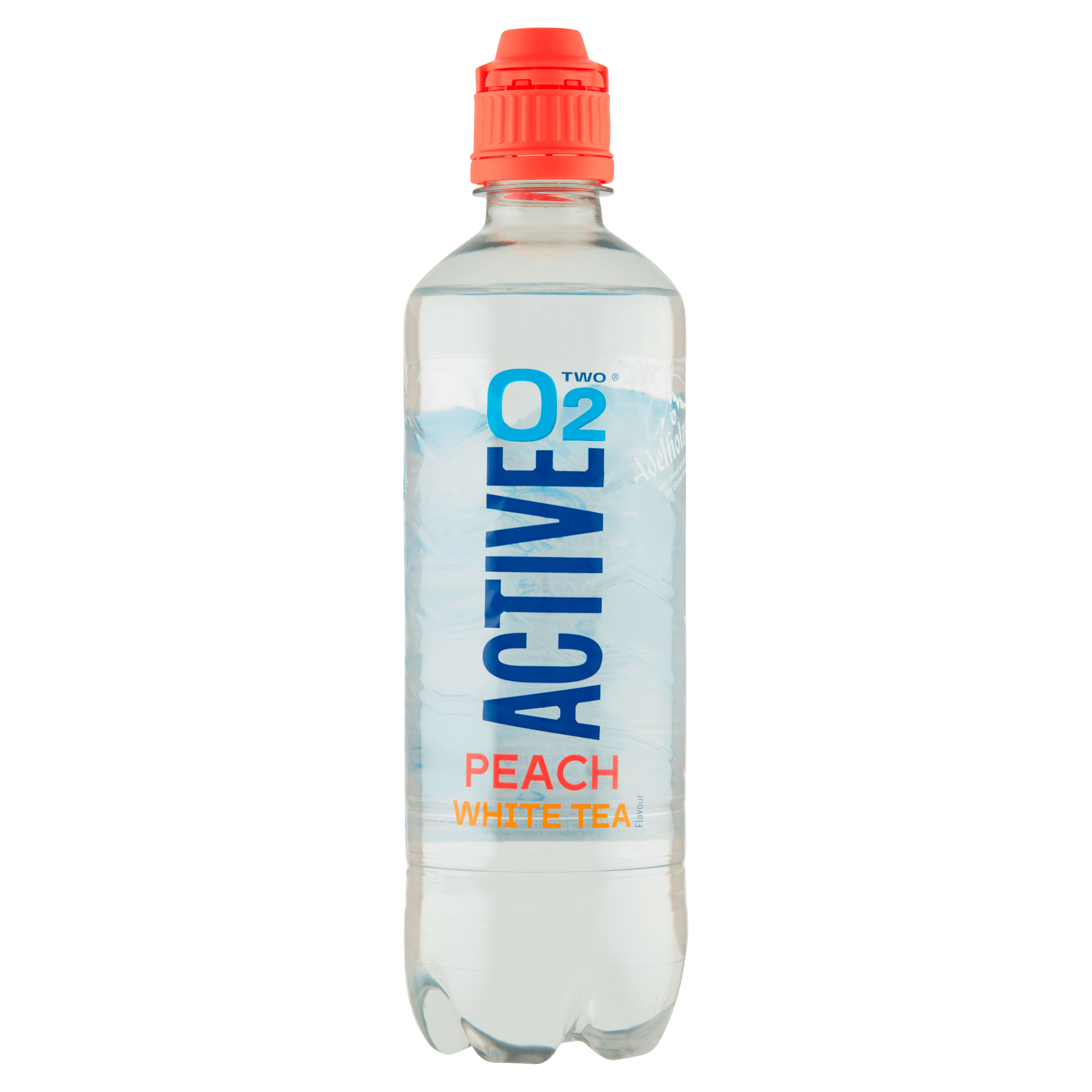 Active O2 Peach white tea Per Fles 500 ml