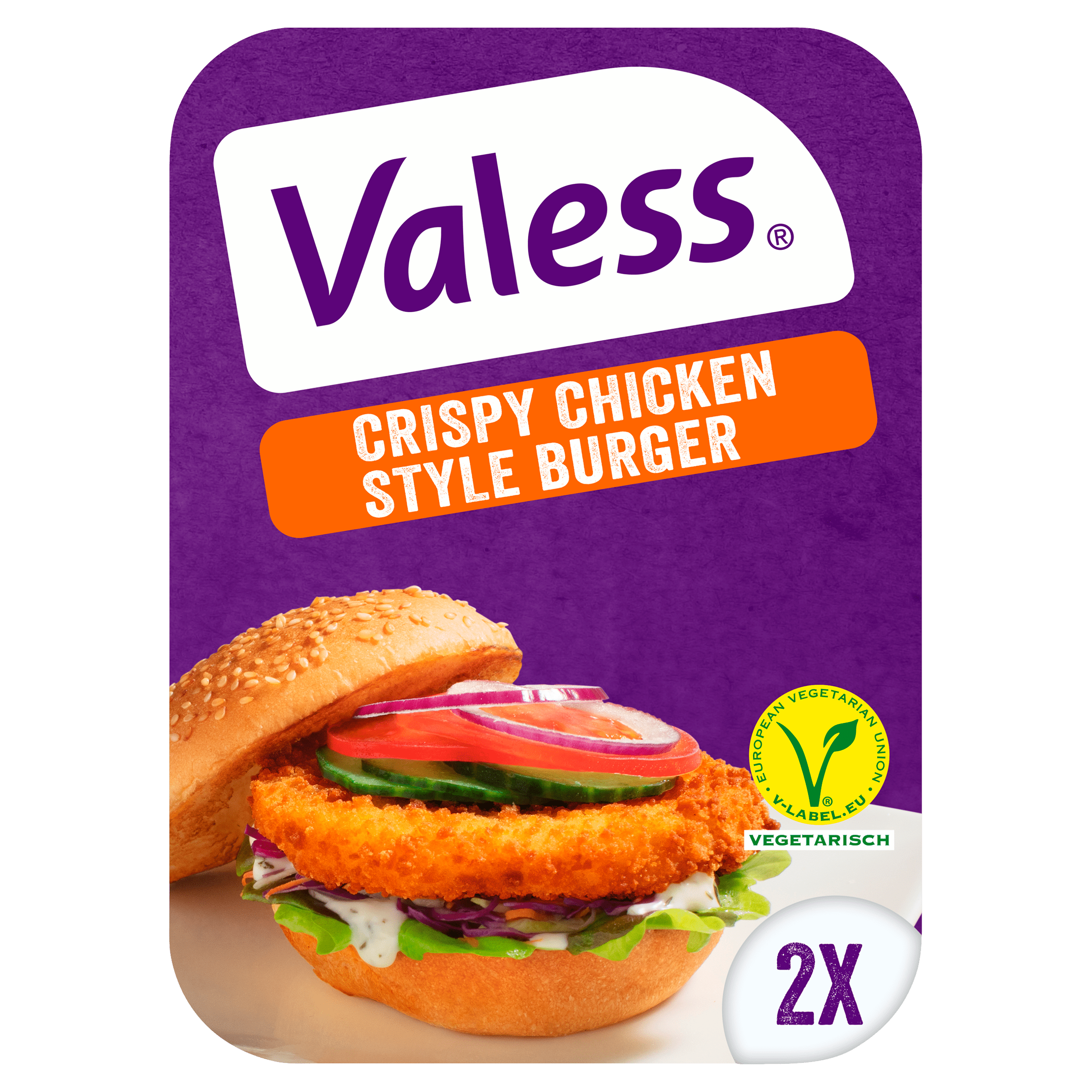 Valess Crispy chicken style burger Per Krimp 180 g