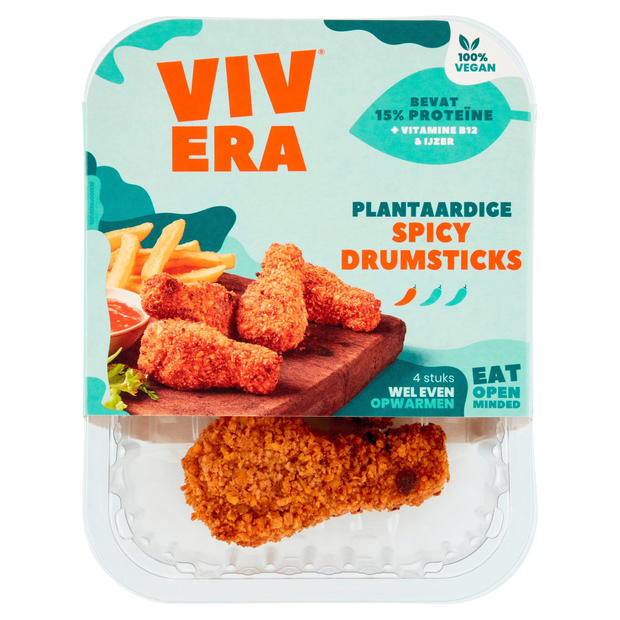 Vivera Drumsticks 4 st Per Tray 216 g