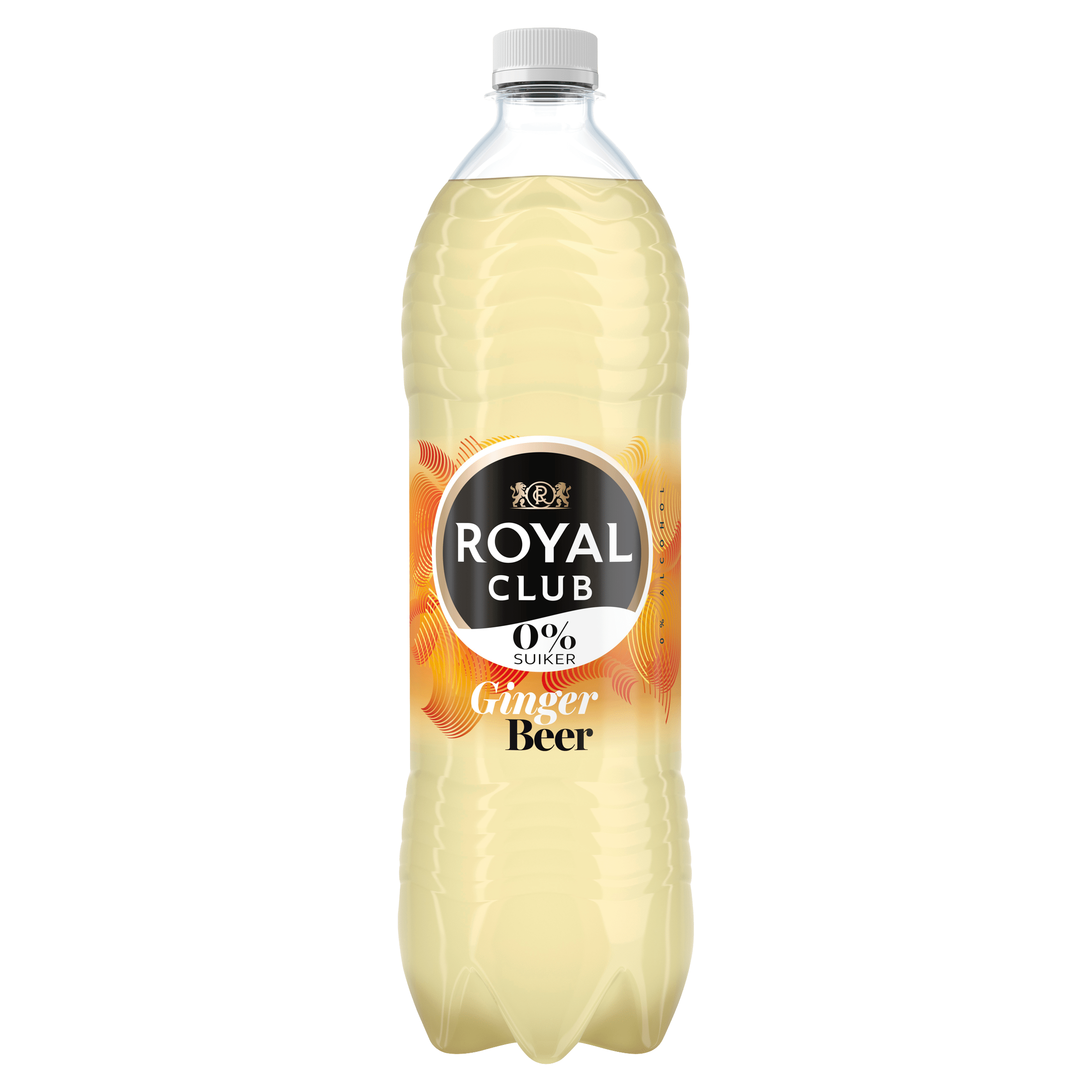 Royal Club Ginger beer 0% suiker Per Fles 1000 ml