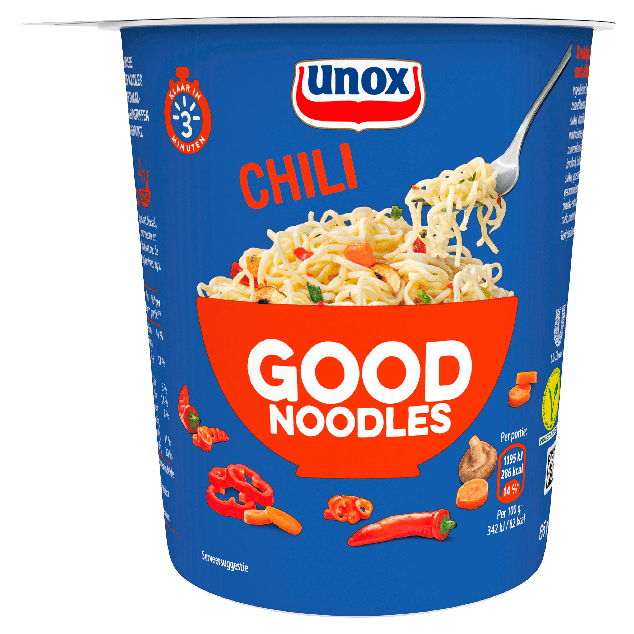 Unox Good noodles chili Per Beker 65 g