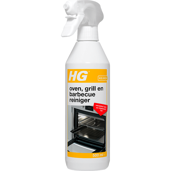 HG Oven, grill & barbecuereiniger spray Per Fles 500 ml