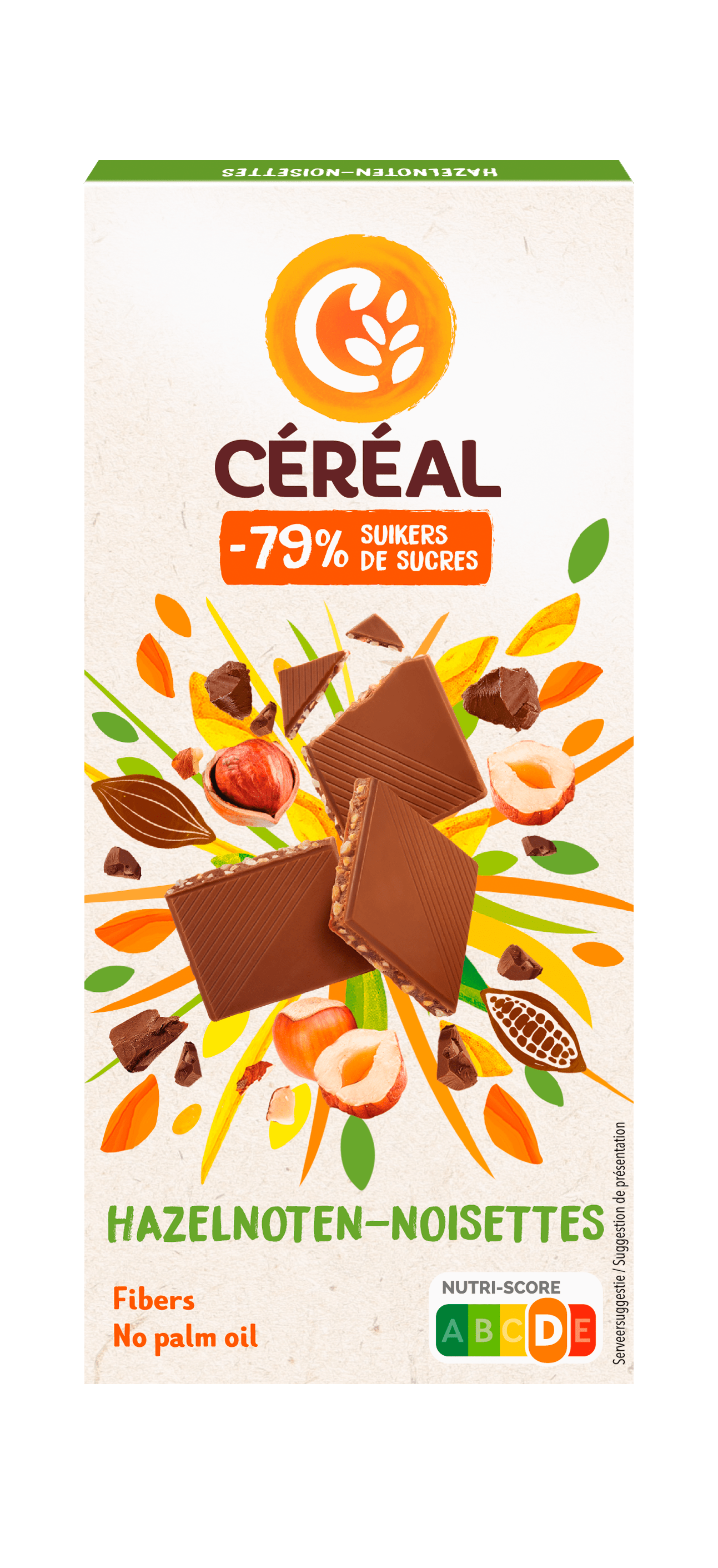 Cereal Hazelnoot chocola Per Doos 80 g