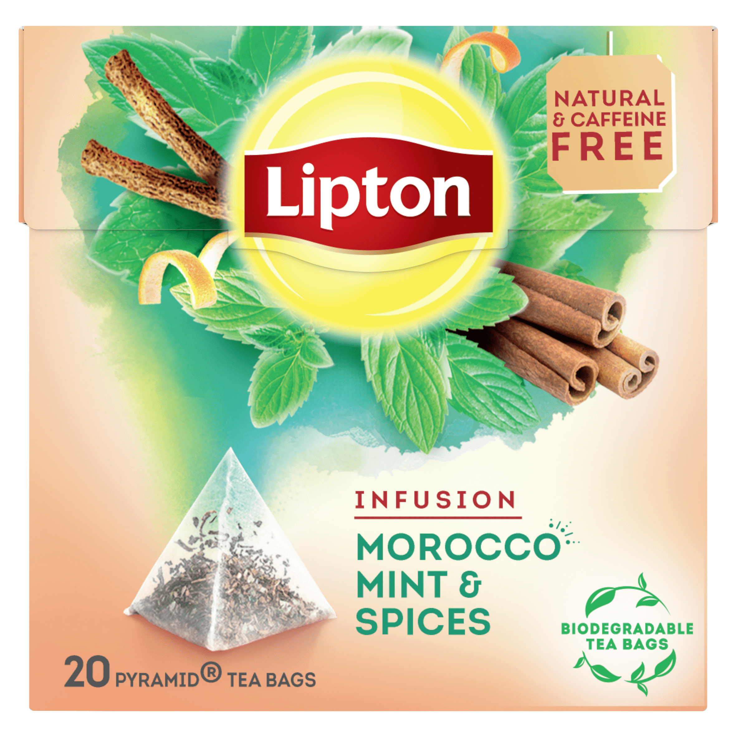 Lipton kruiden infusie Morocco Mint Per Doos 20 st