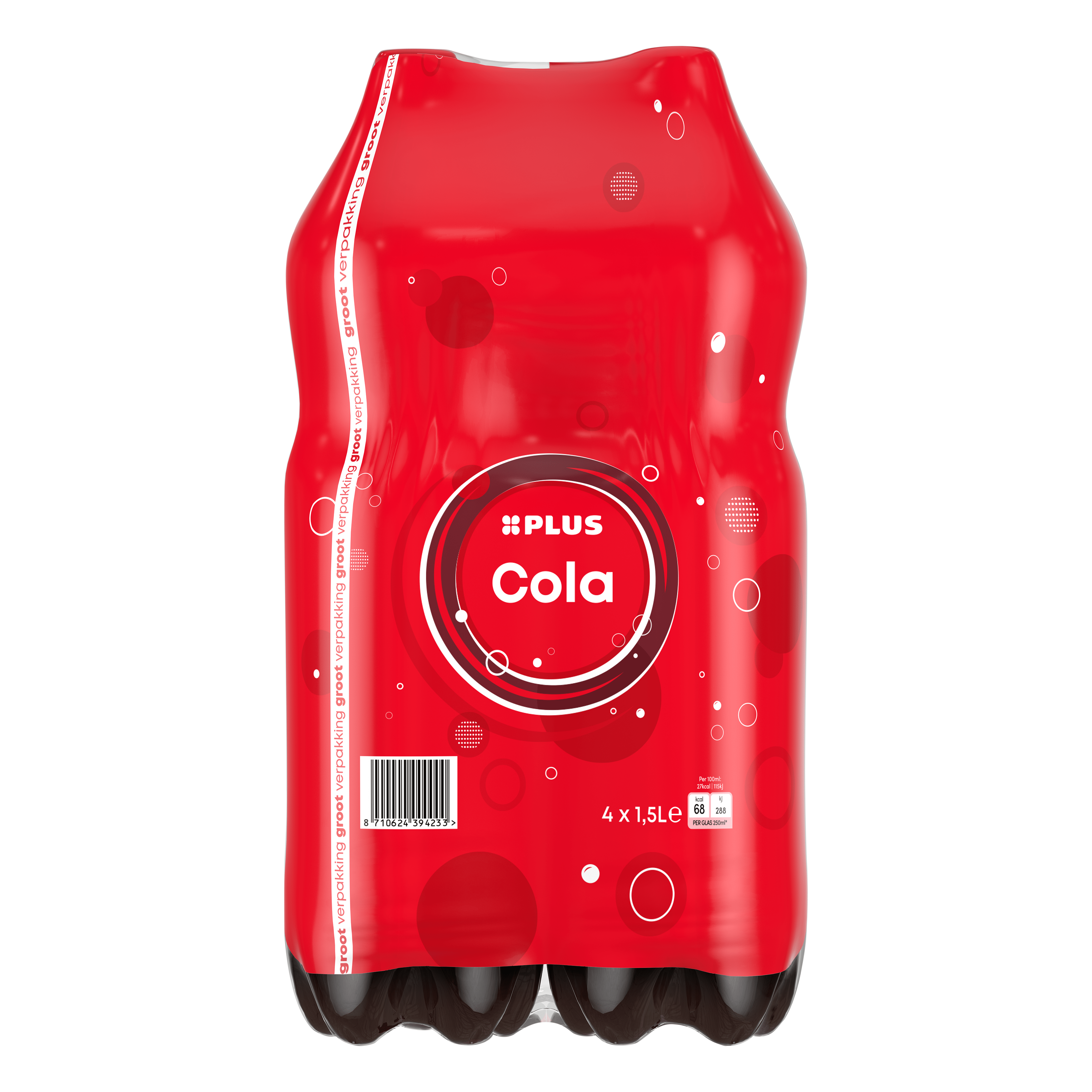 PLUS Cola 4-pack Per Set 6000 ml