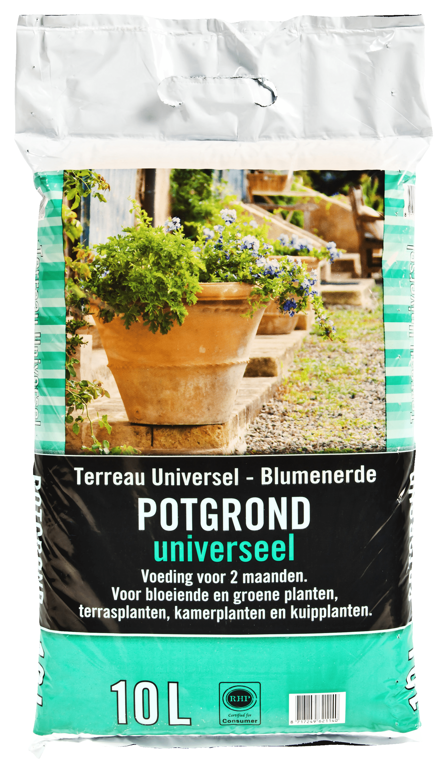 Merkloos Potgrond Per Zak 10 L