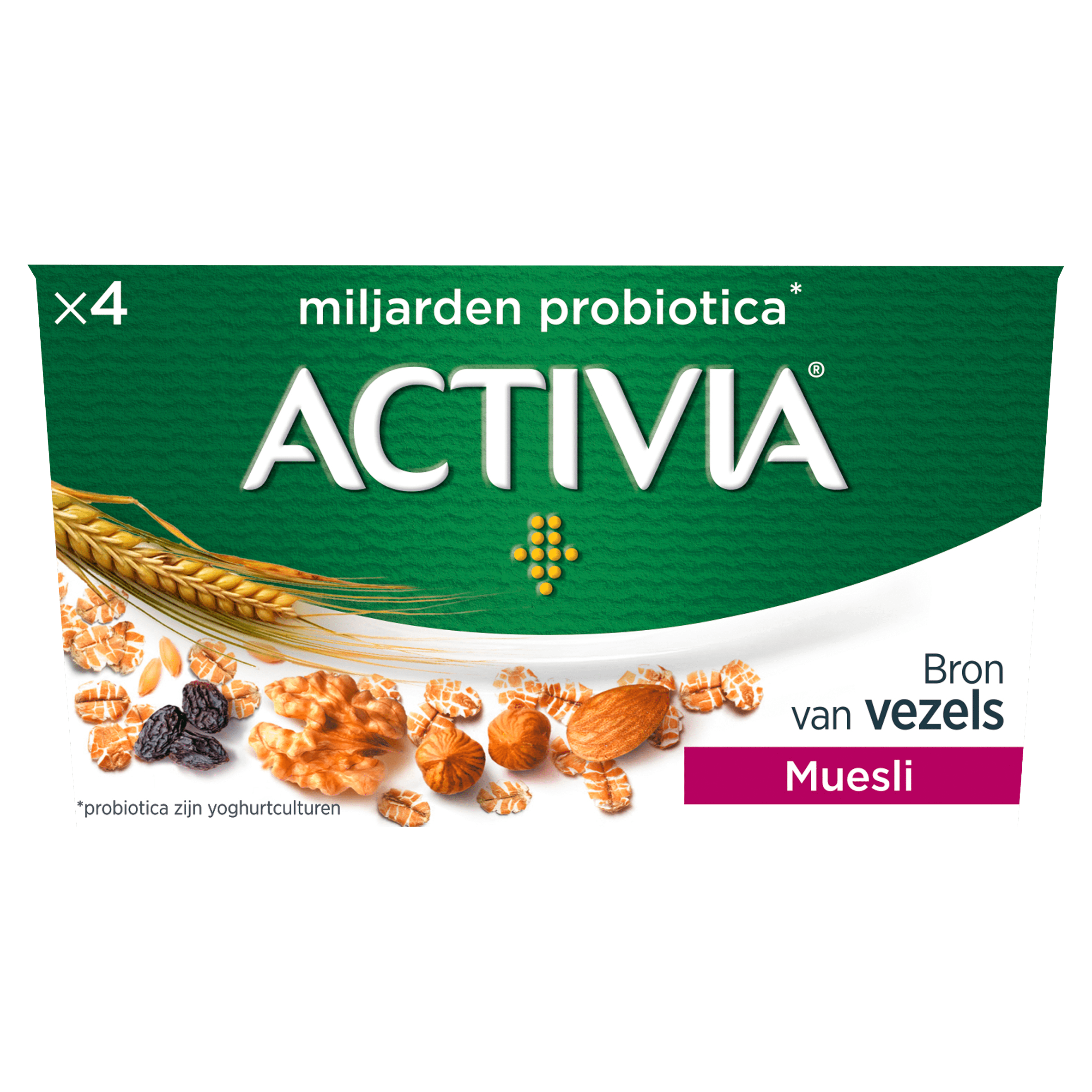 Activia Yoghurt Muesli Naturel Per Set 500 g