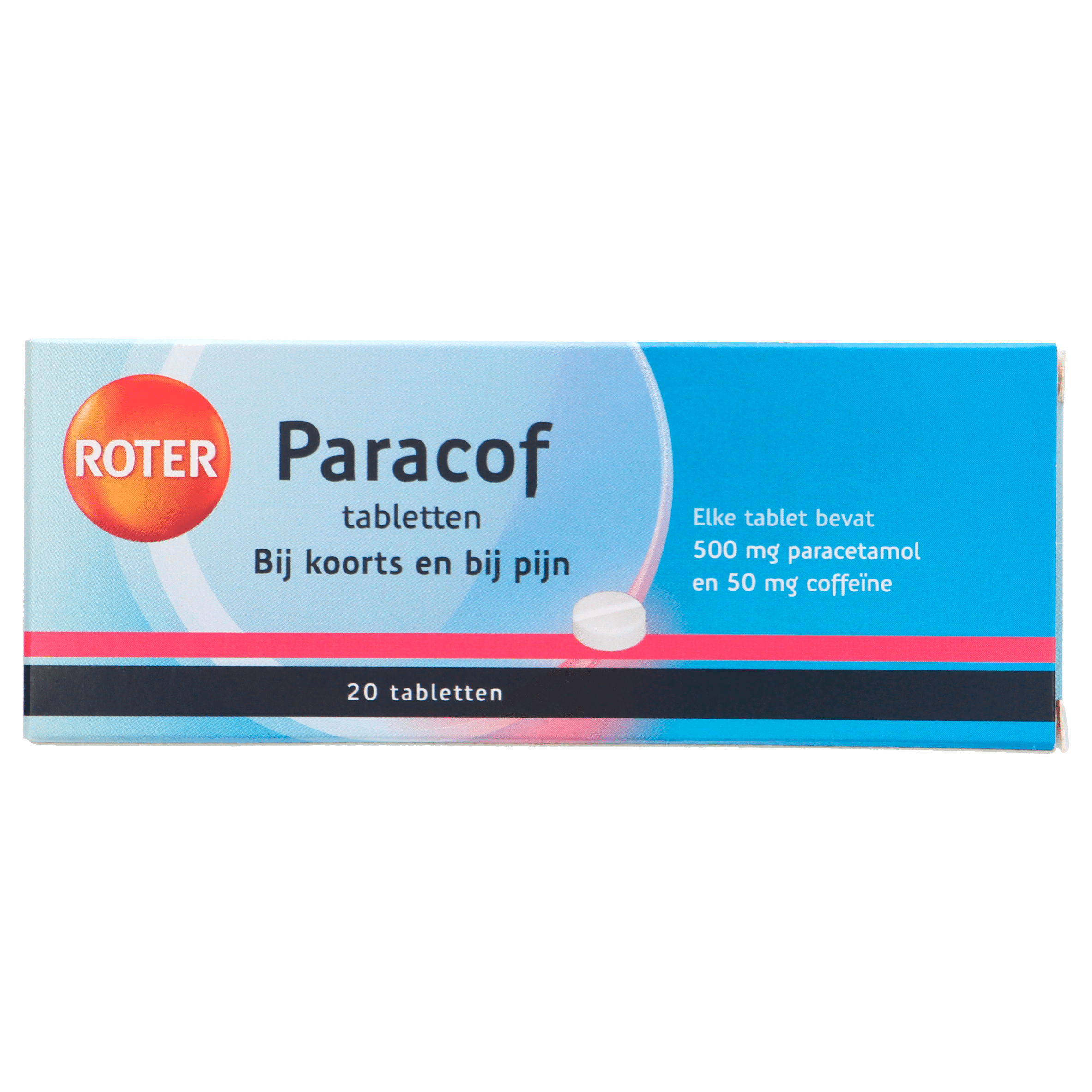 Roter Paracof 500mg tabletten Per Doos 20 st