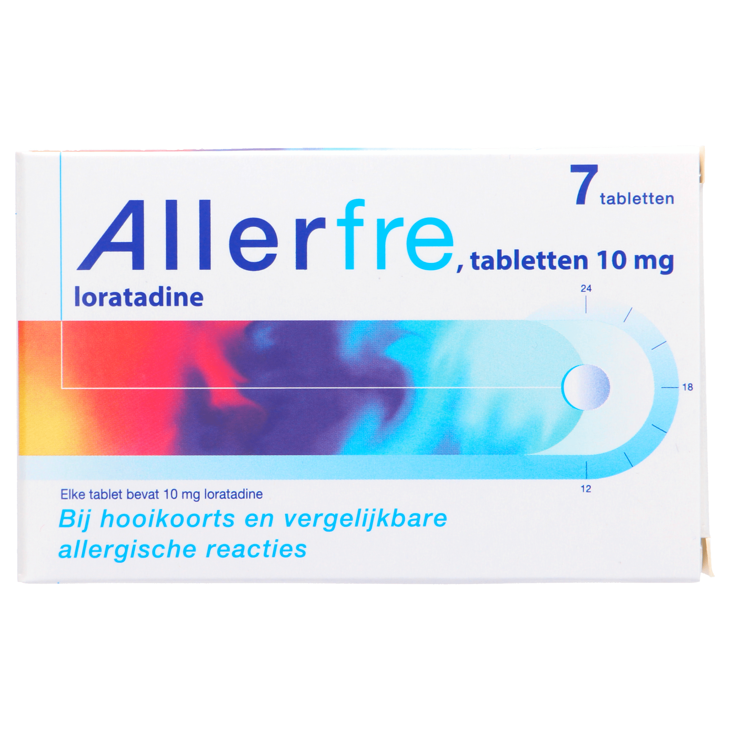 Allerfree Hooikoort en allergenen 10mg Per Doos 7 st