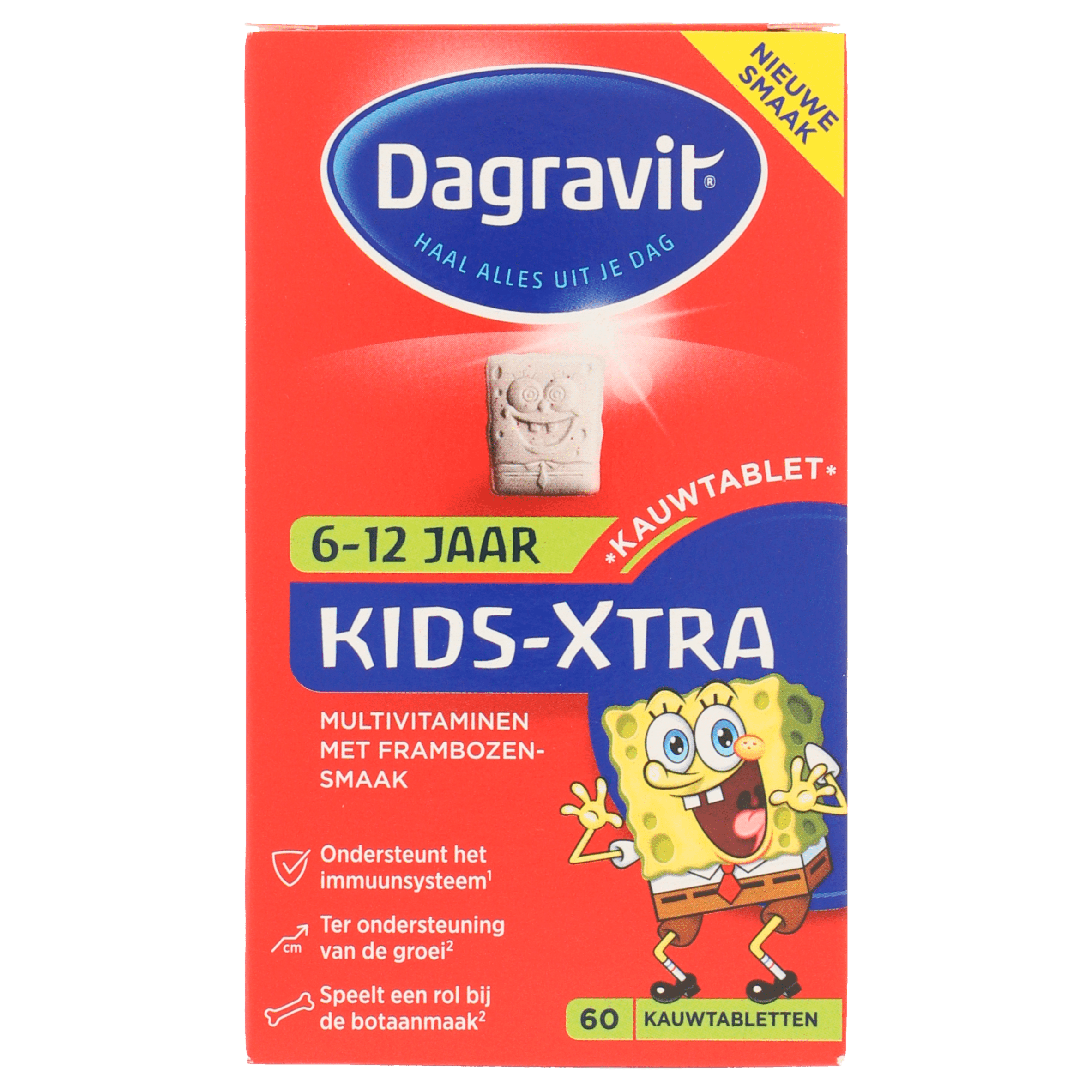 Dagravit Vitamine Kauwtablet 6-12 jaar Per Doos 60 st