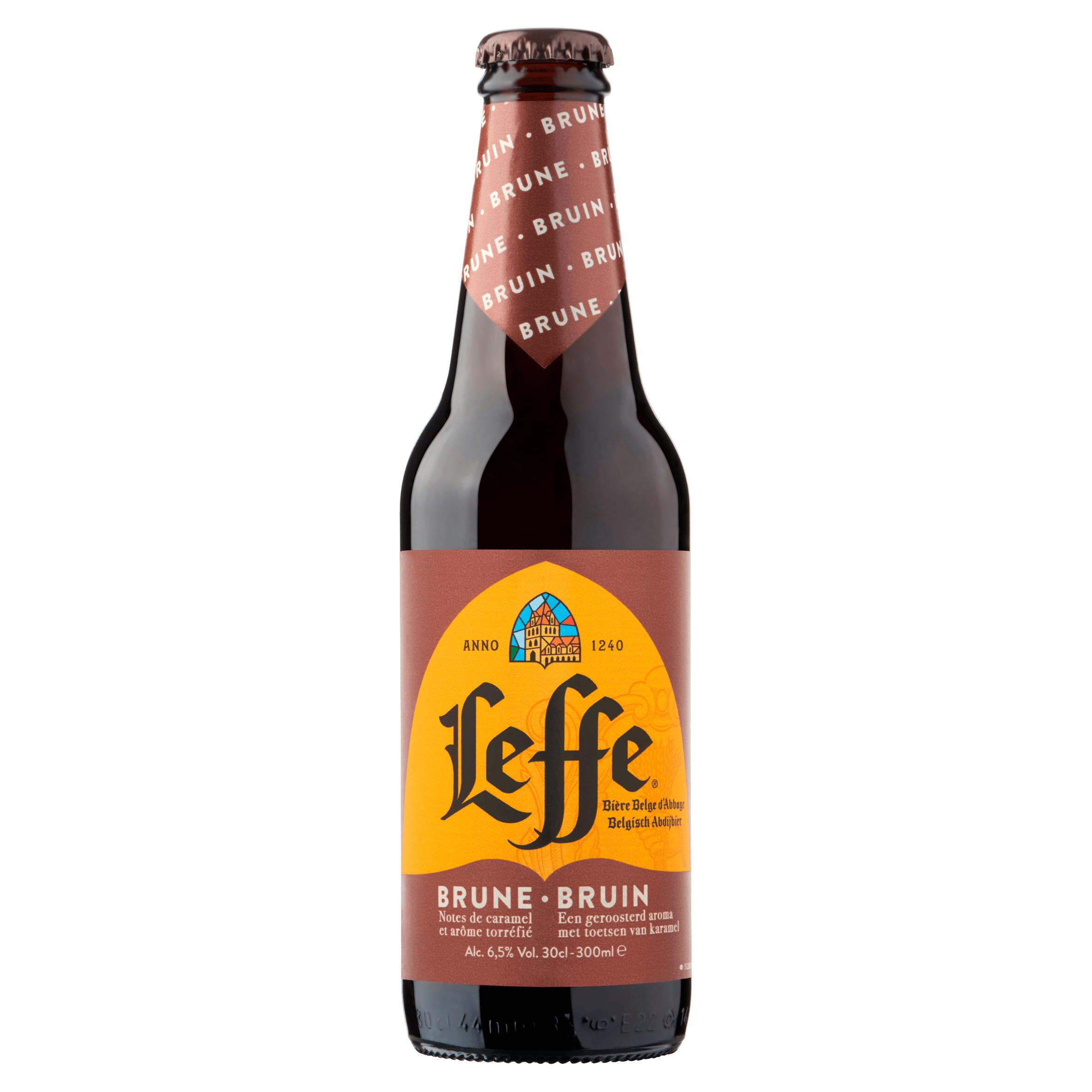 Leffe Bruin Belgisch abdijbier Per Fles 300 ml - PLUS