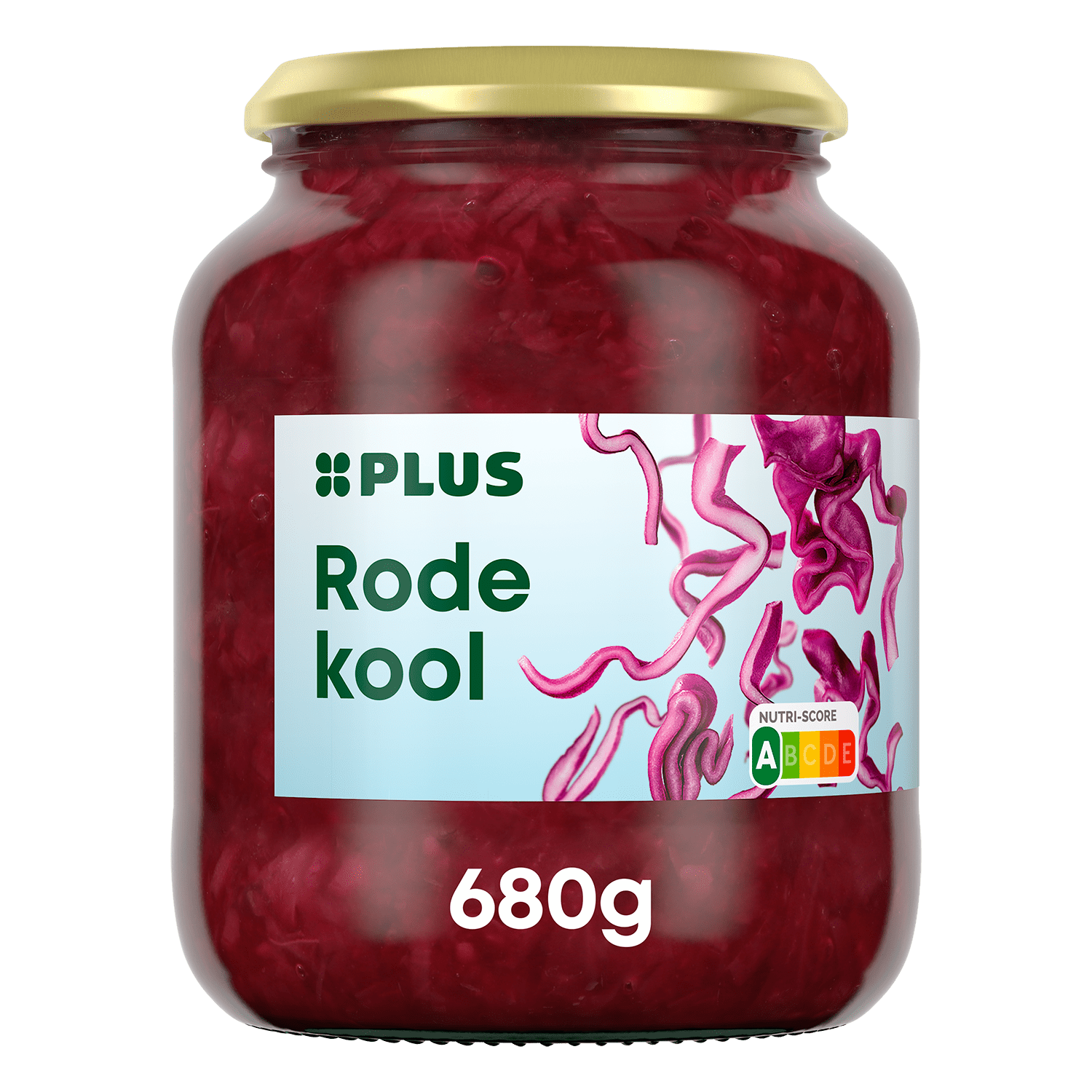 PLUS Rode kool Per Pot 680 g