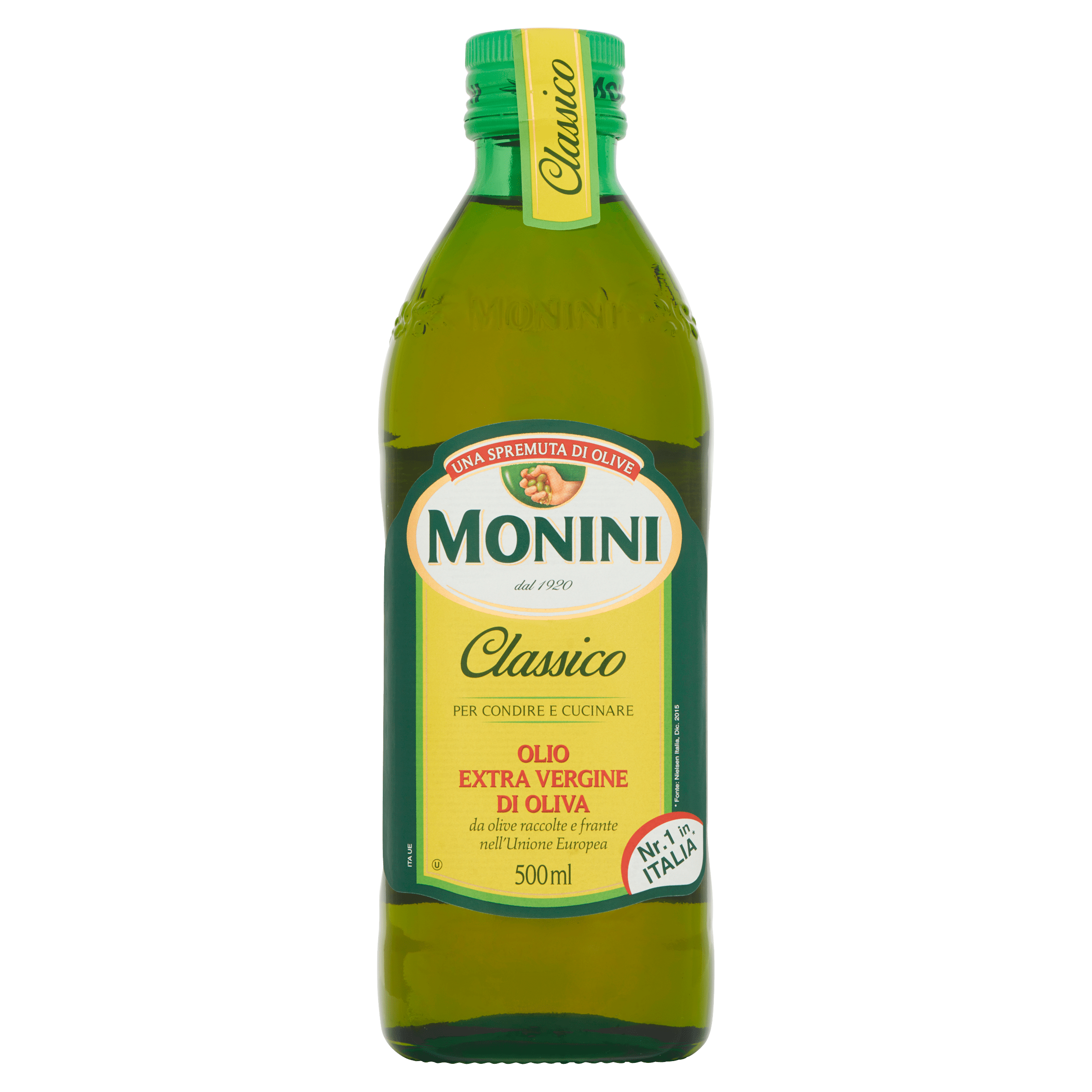 Monini Olijfolie extra vierge classico Per Fles 500 ml