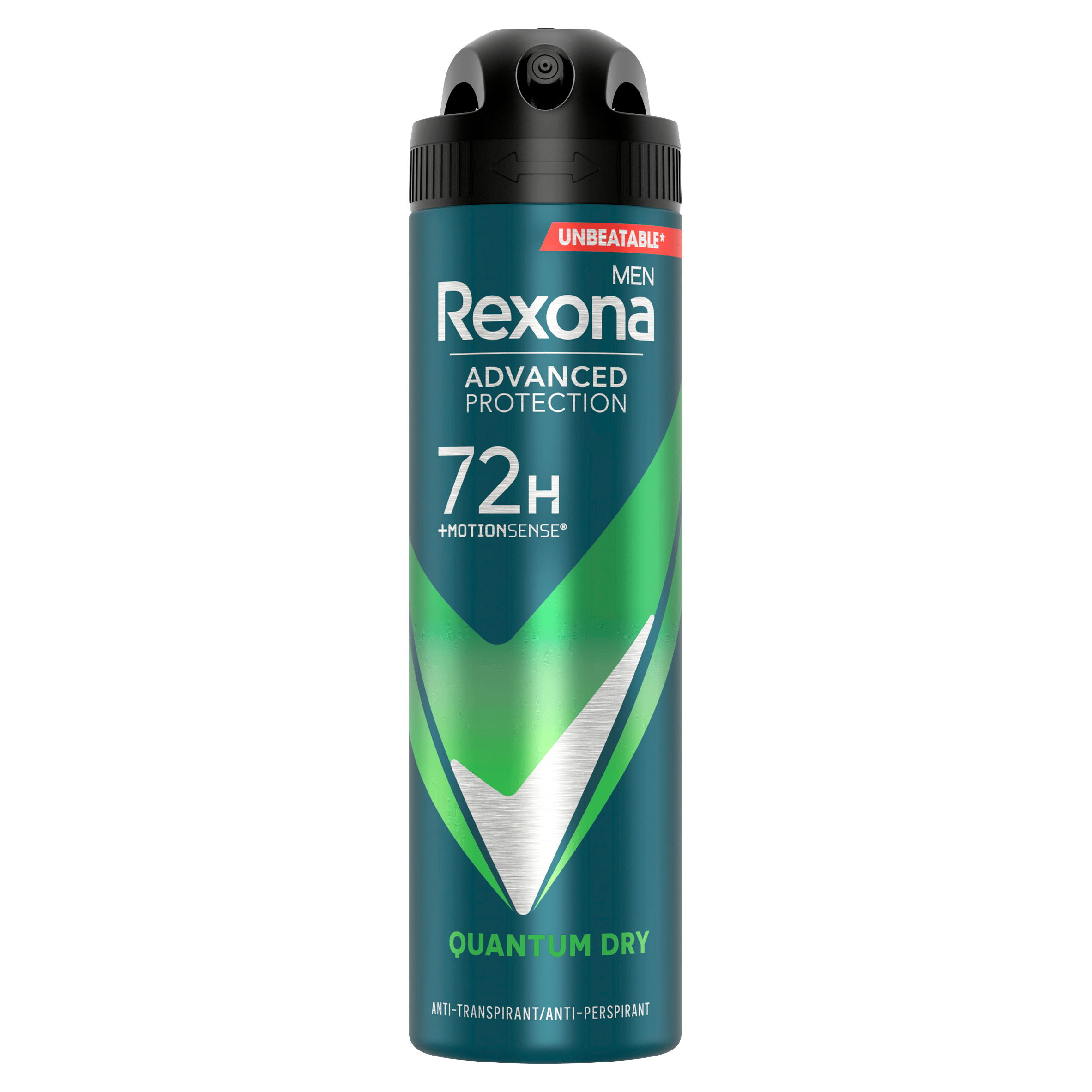 Rexona Men Deodorant Spray Dry Quantum Per Spuitbus 150 ml