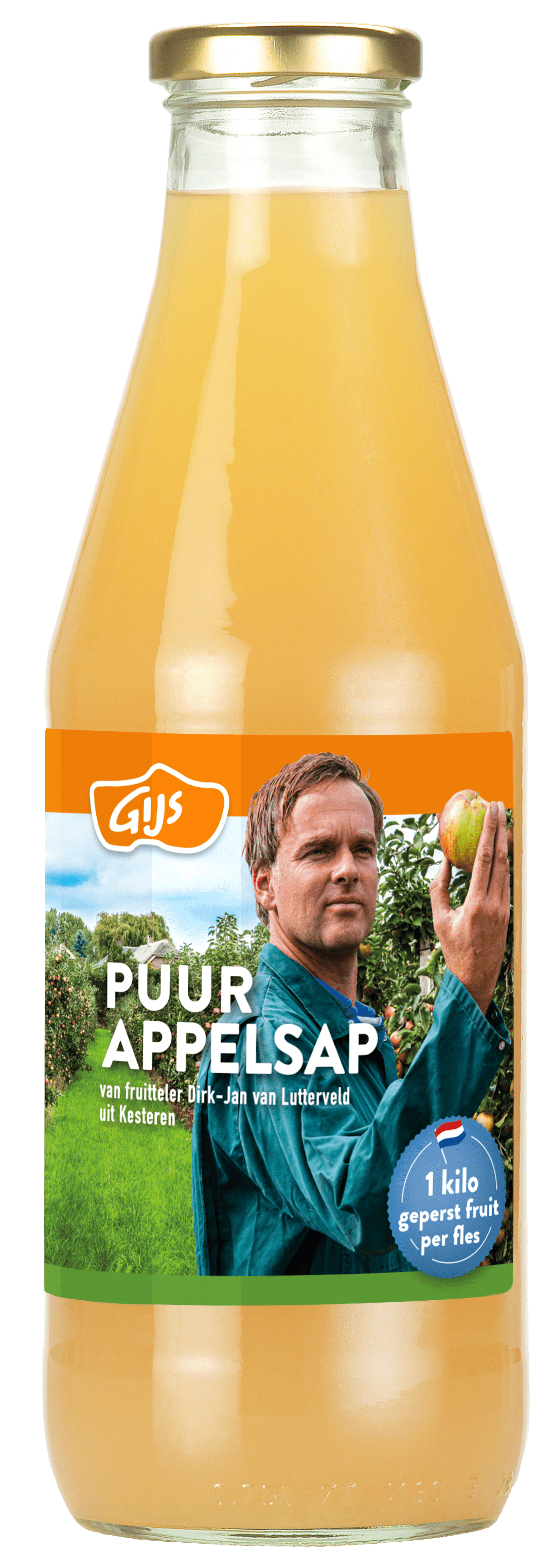GIJS Appelsap Per Fles 740 ml