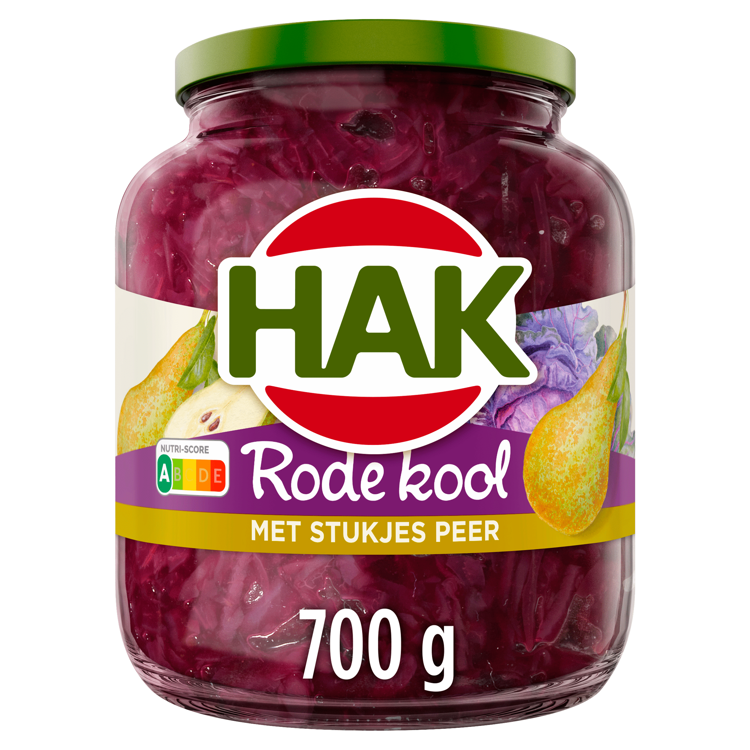 Hak Rode kool met stukjes peer Per Pot 700 g