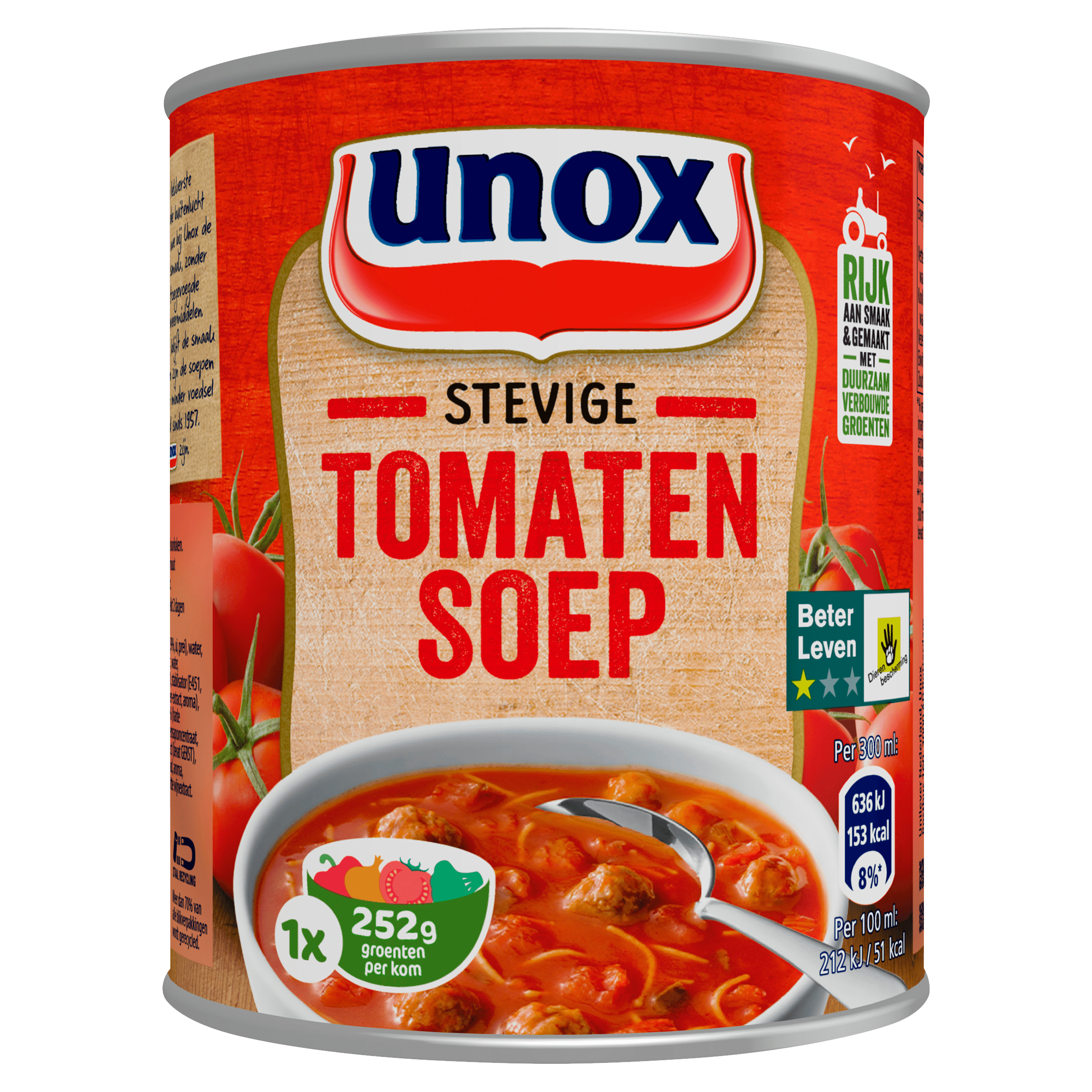 Unox Soep in Blik Tomatensoep Per Blik 300 ml - PLUS