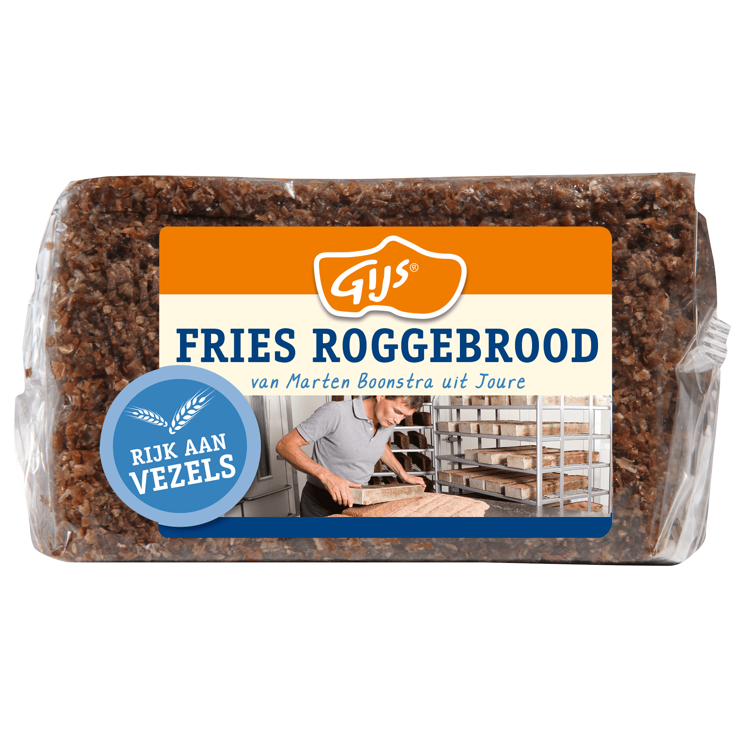 GIJS Fries roggebrood Per Wikkel 500 g