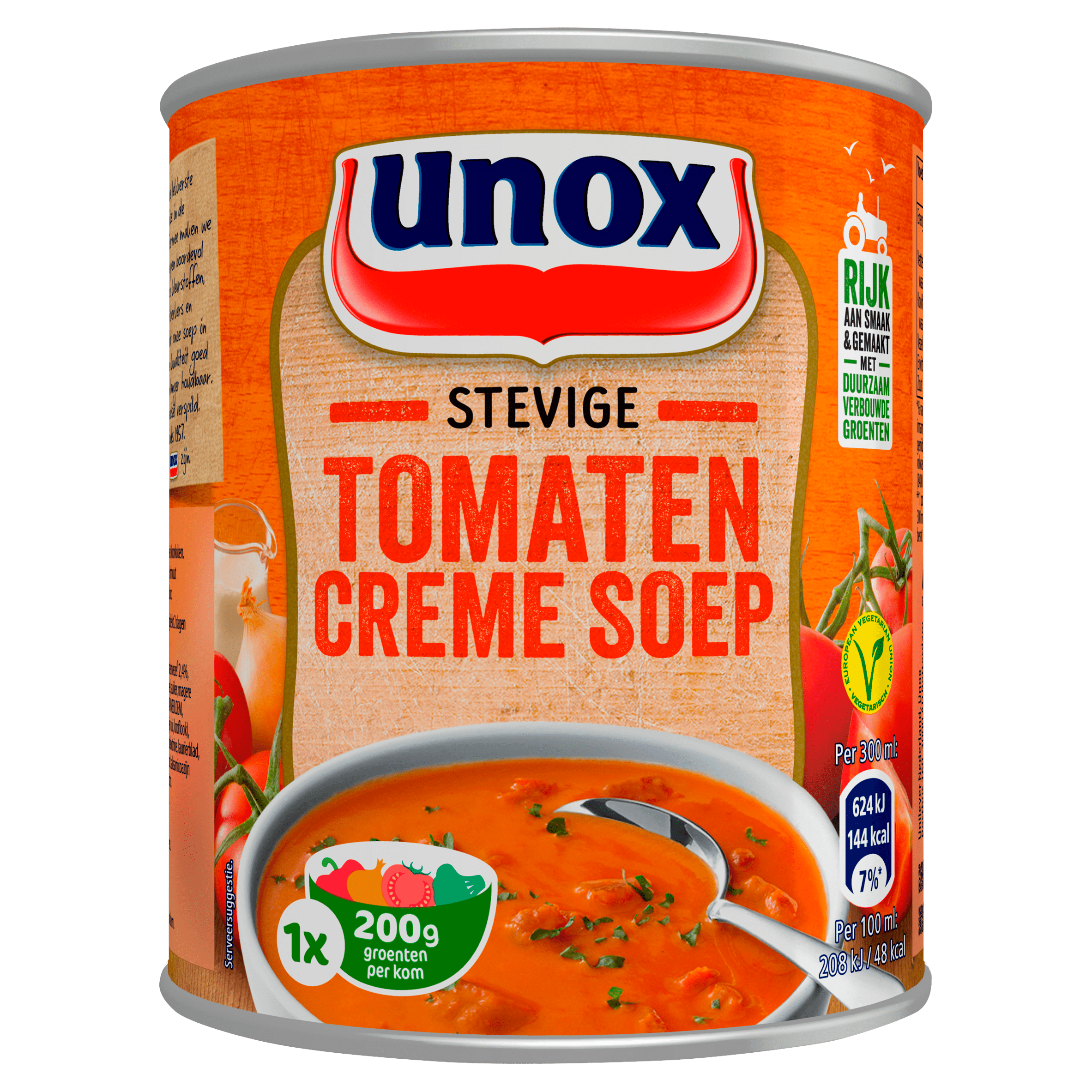 Unox Soep in Blik Tomatencrème Soep Per Blik 300 ml