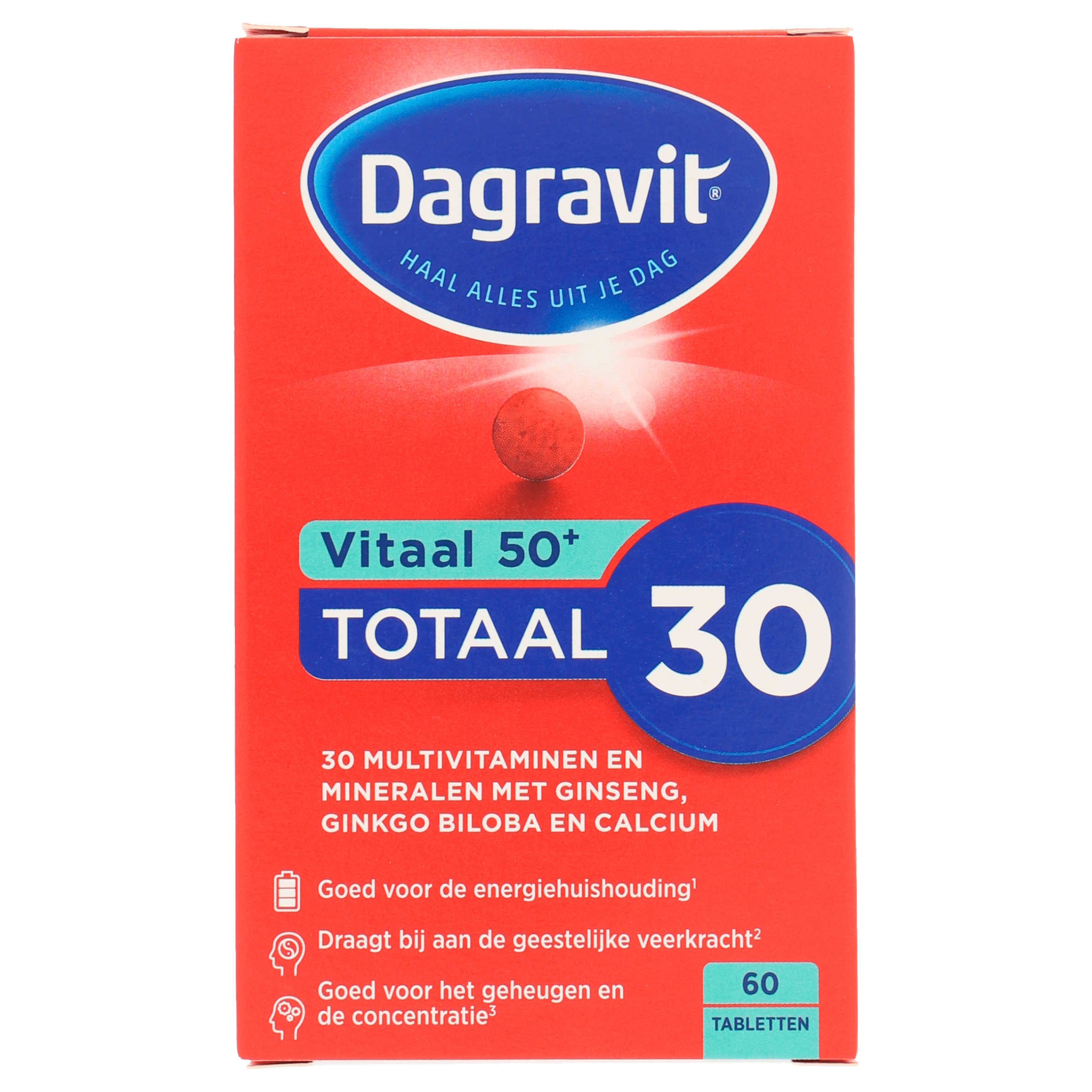 Dagravit Vitamine Vitaal 50+ Per Doos 60 st