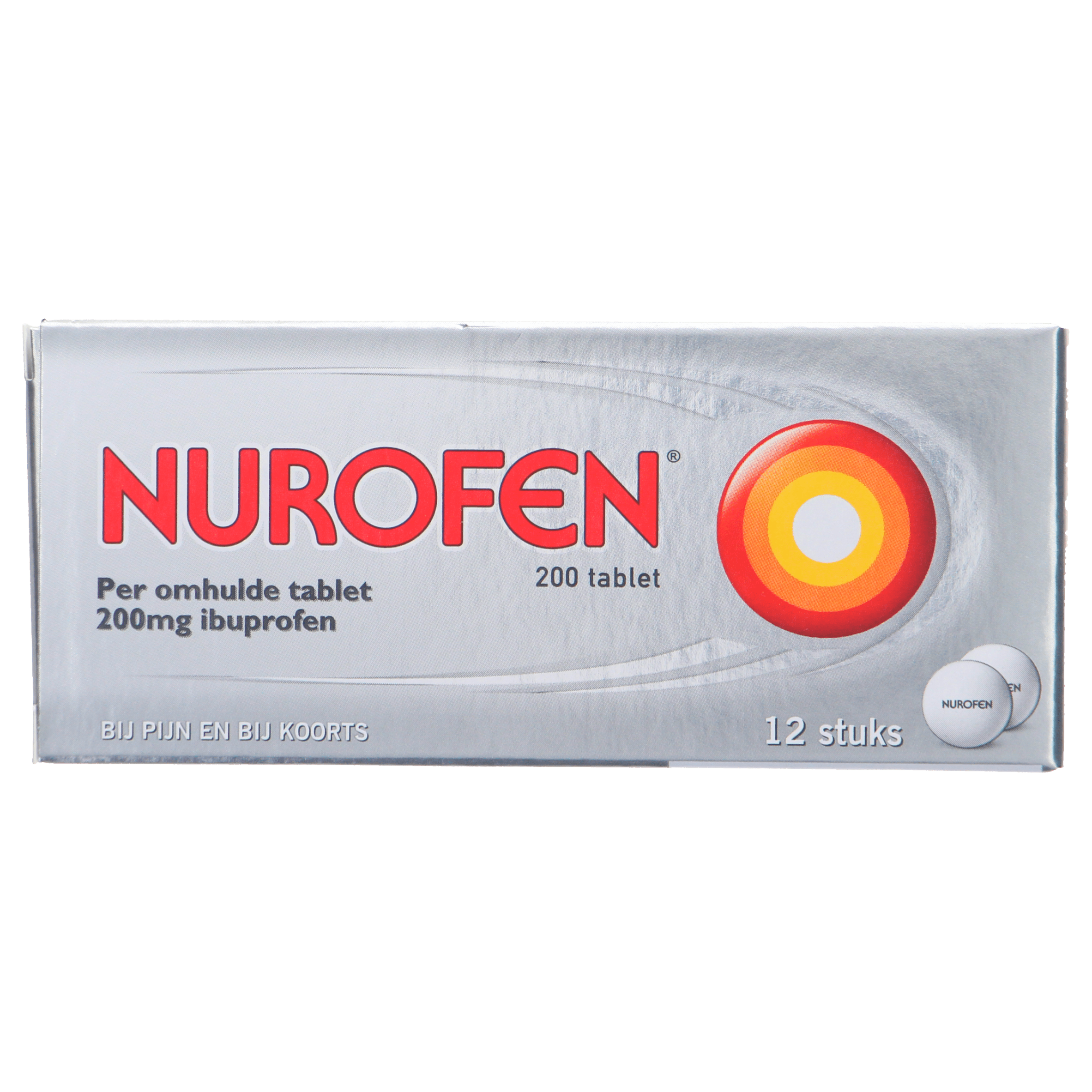 Nurofen 200mg tablet Per Stuk 12 st