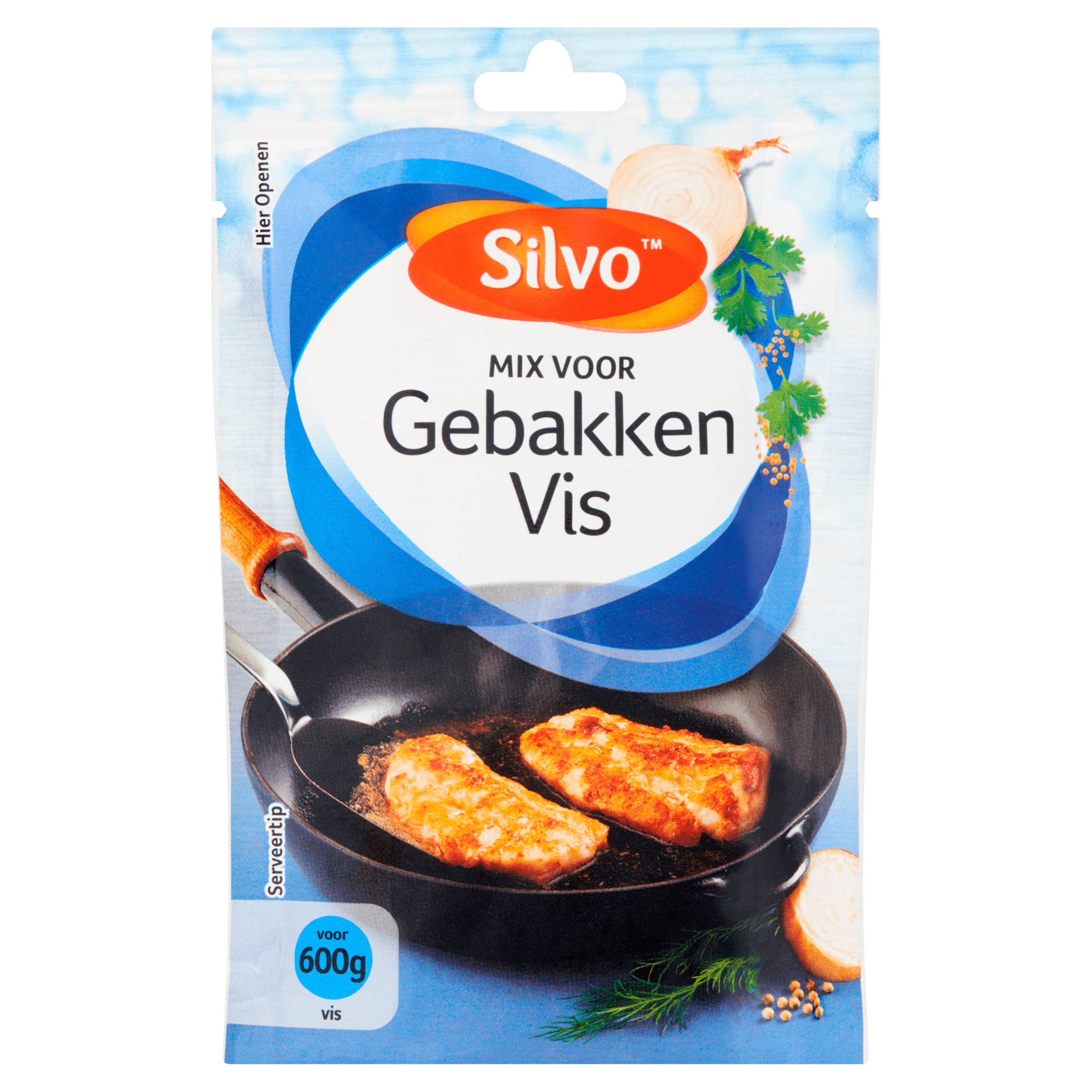 Silvo Mix gebakken vis Per Zak 22 g