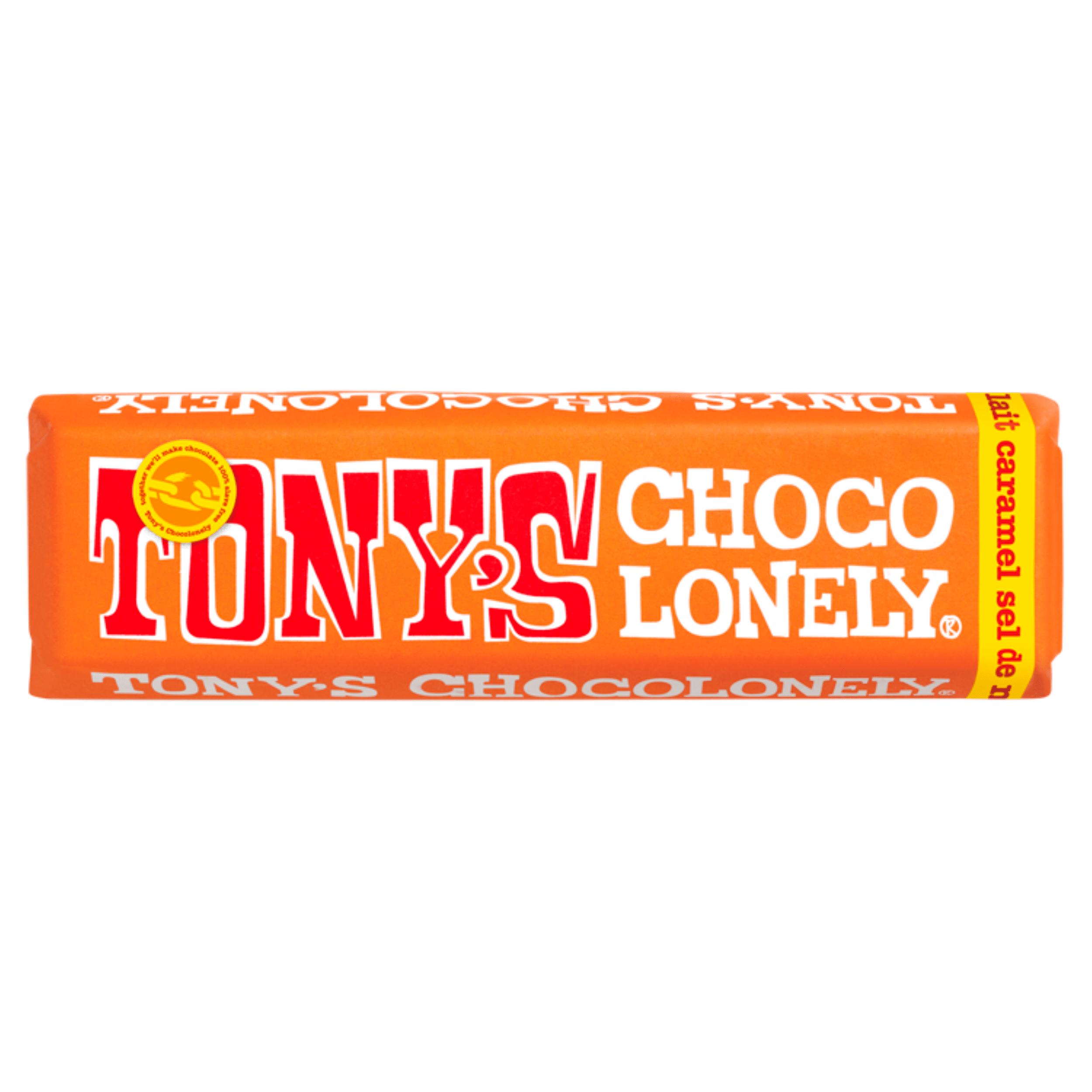 Tony's Chocolonely Melk Karamel Zeezout Per Wikkel 47 g