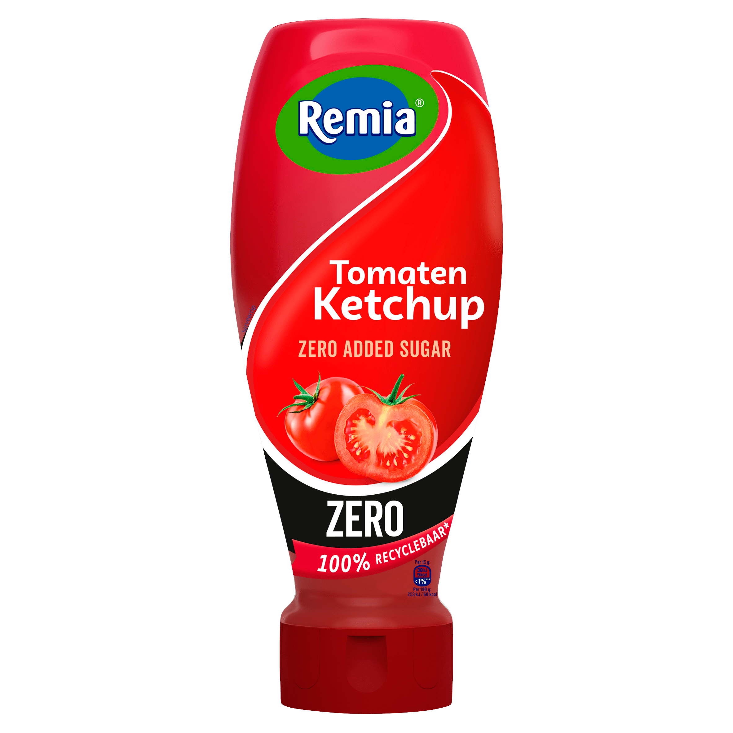 Remia Tomaten Ketchup ZERO Per Fles 500 ml