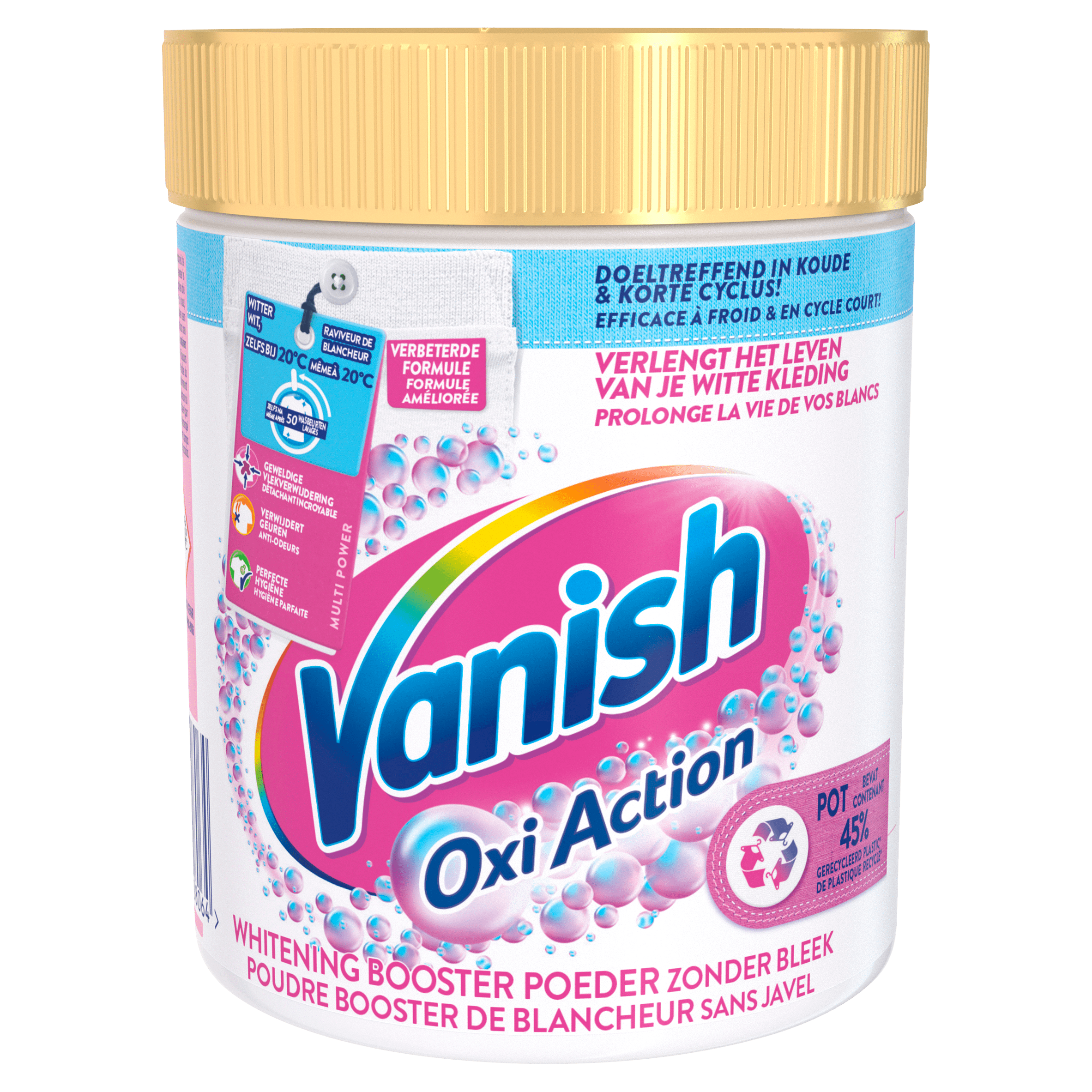Vanish Oxi Advance Whitening Booster Per Pot 530 g