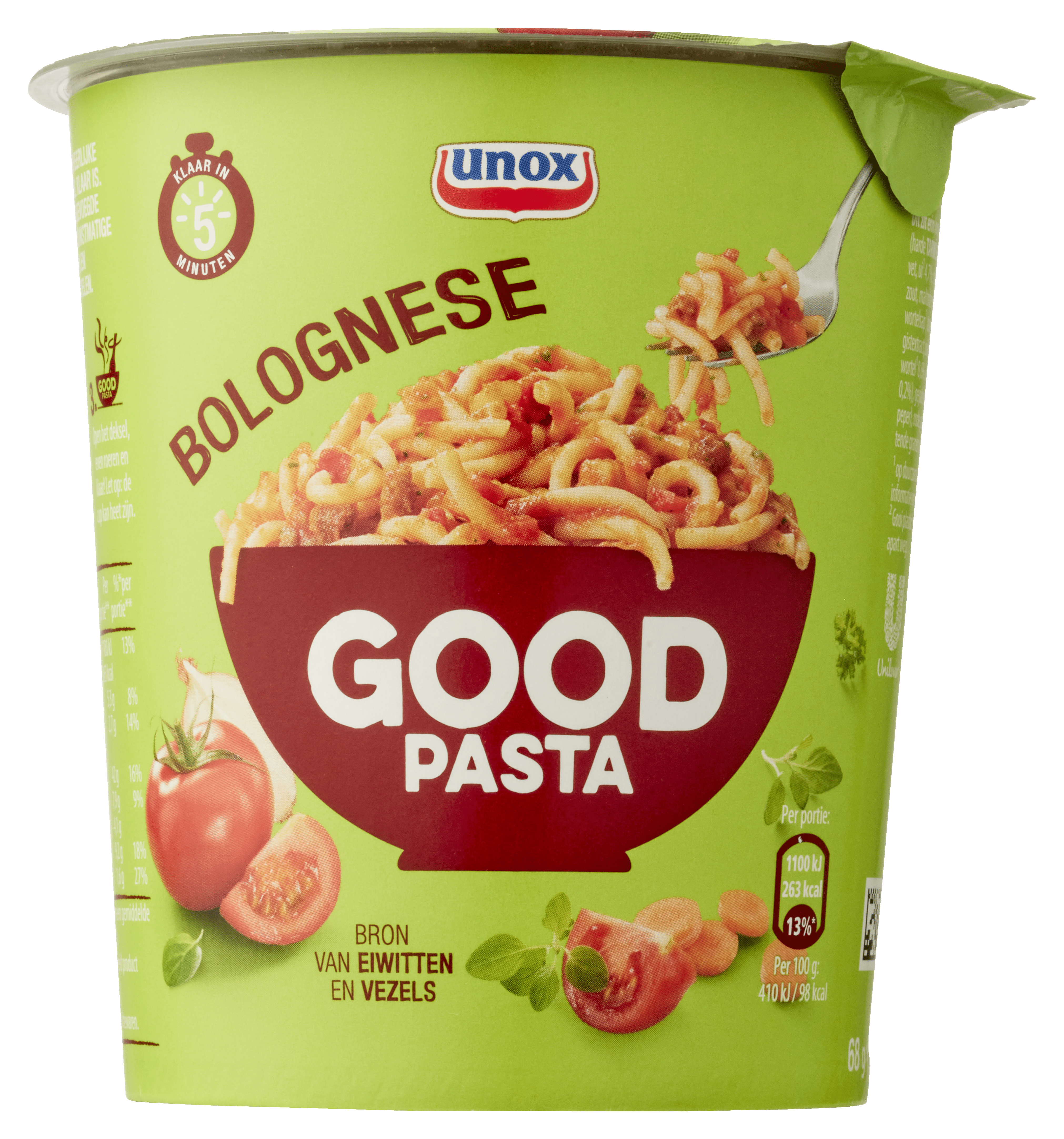 Unox Good pasta bolognese Per Beker 68 g