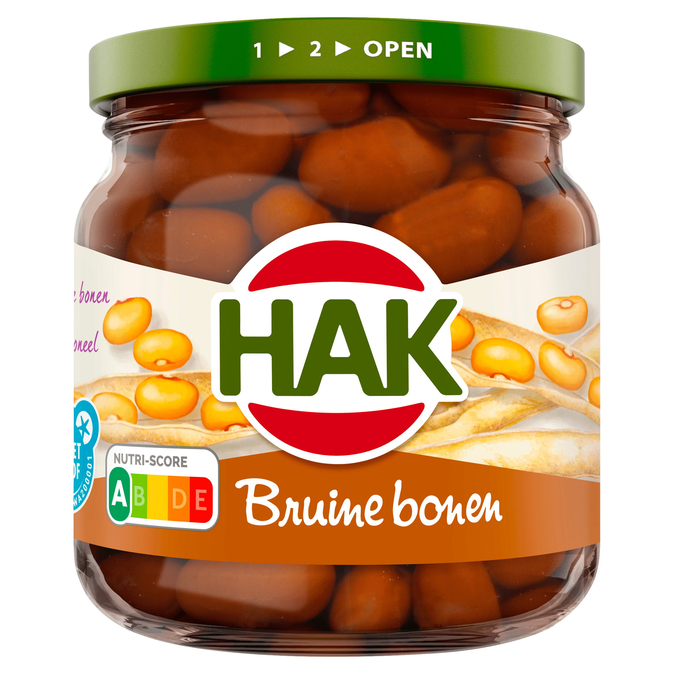 Hak Bruine bonen Per Pot 210 g