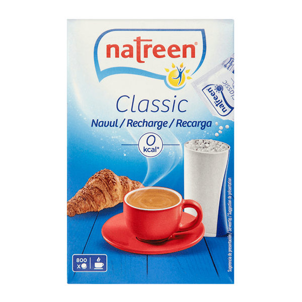 Natreen Classic zoetjes navulverpakking Per Doos 800 st