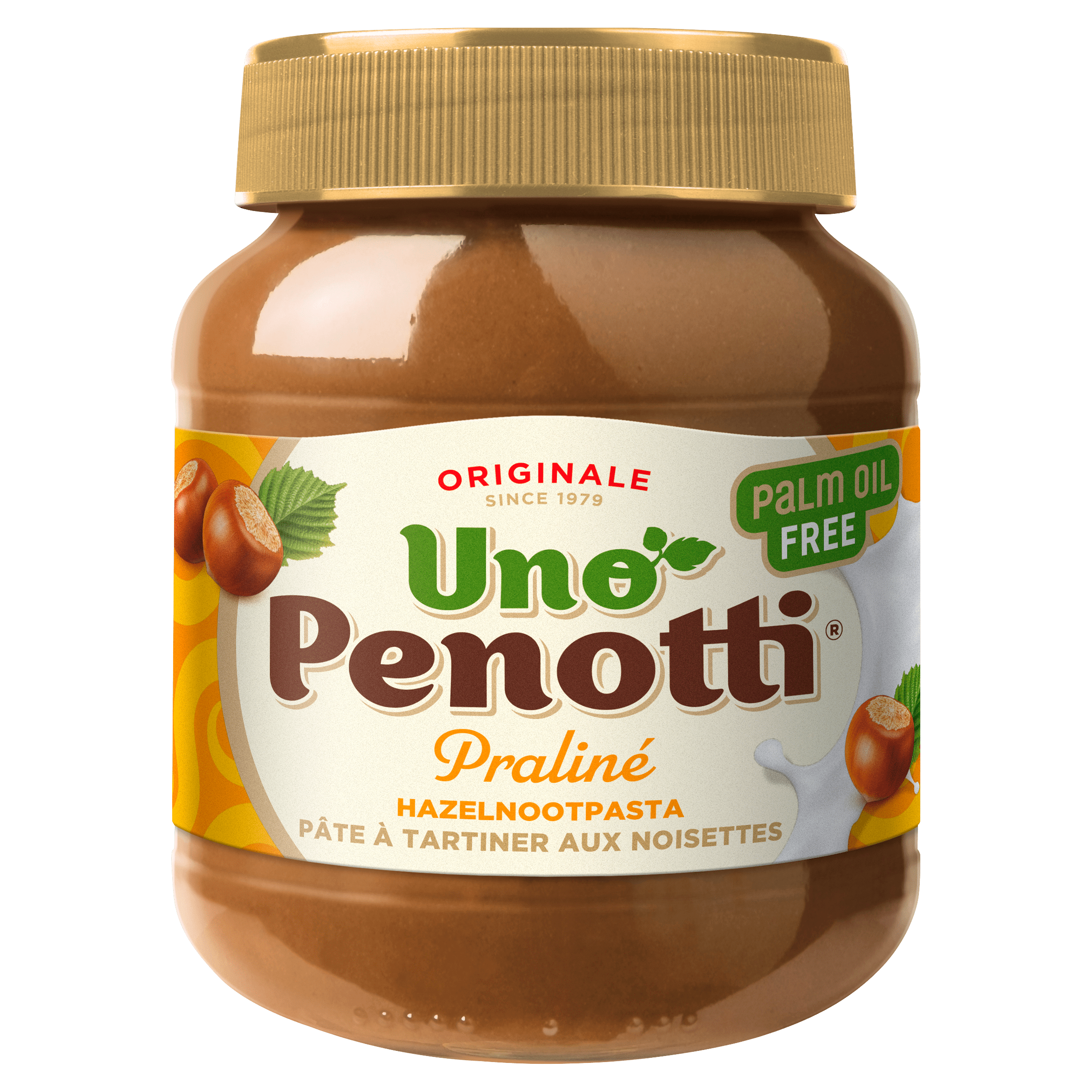 Uno Penotti Praliné hazelnootpasta Per Pot 380 g