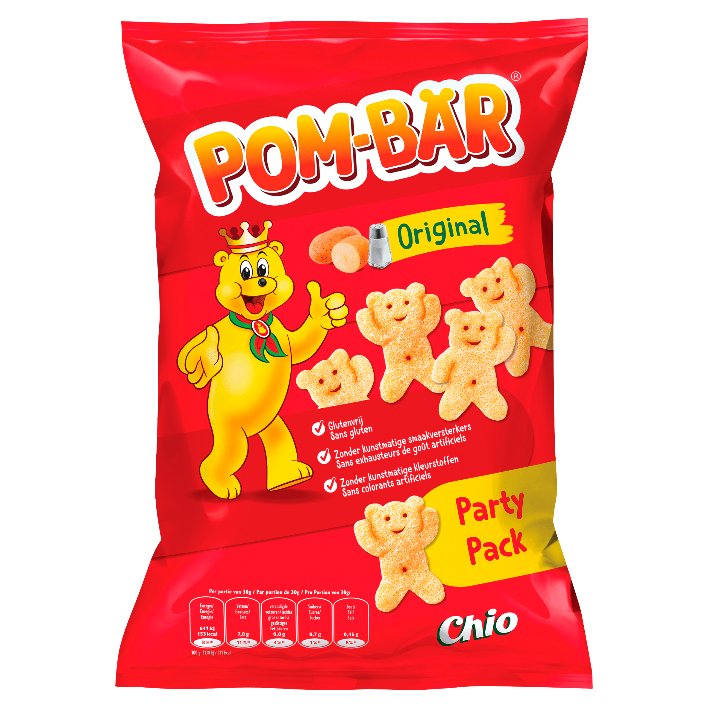 Chio POM-BÄR Partypack Per Zak 130 g