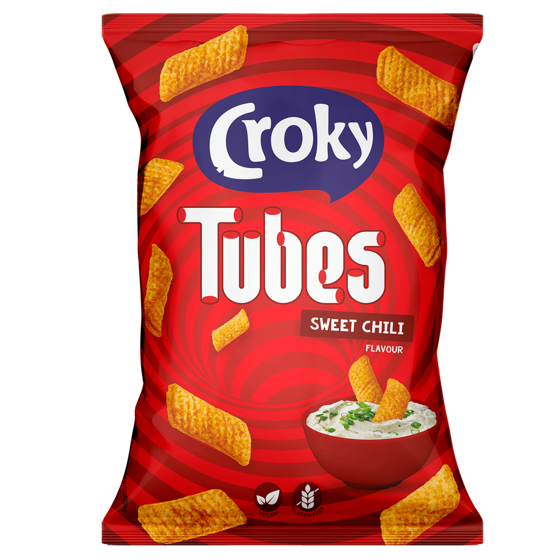 Croky Tubes Sweet Chili Per Zak 100 g