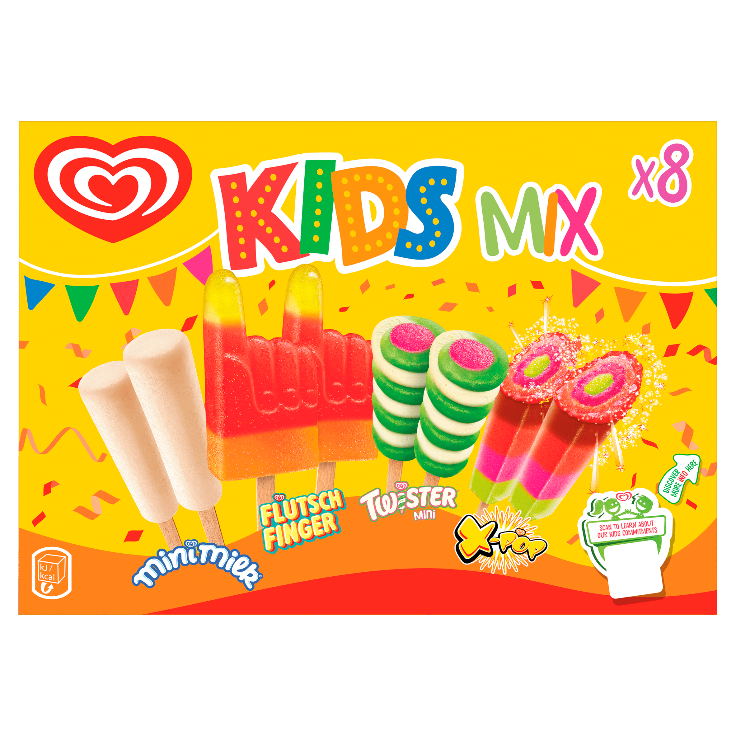 Ola Kids Mix Per Doos 8 st