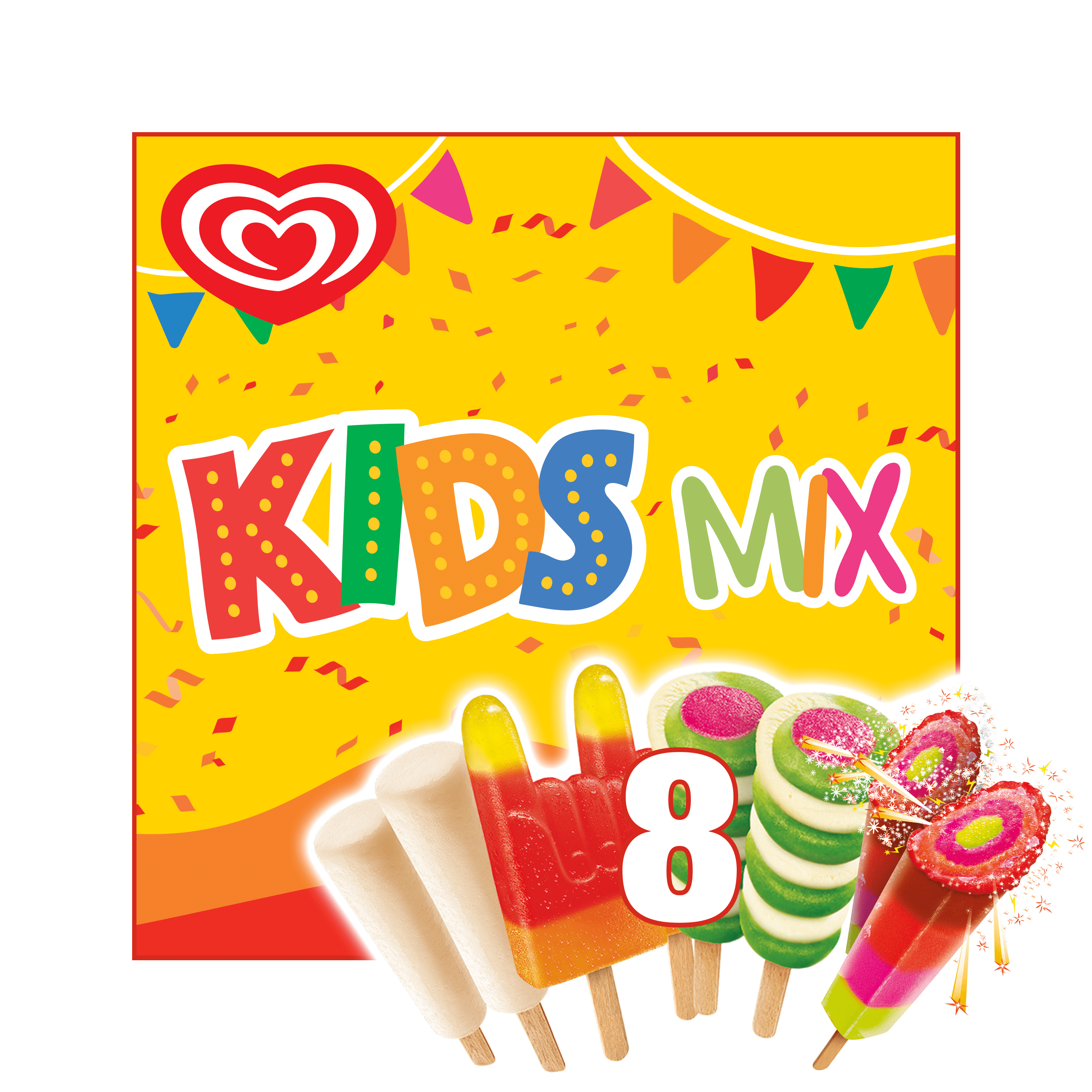 Ola Kids Mix Per Doos 8 st