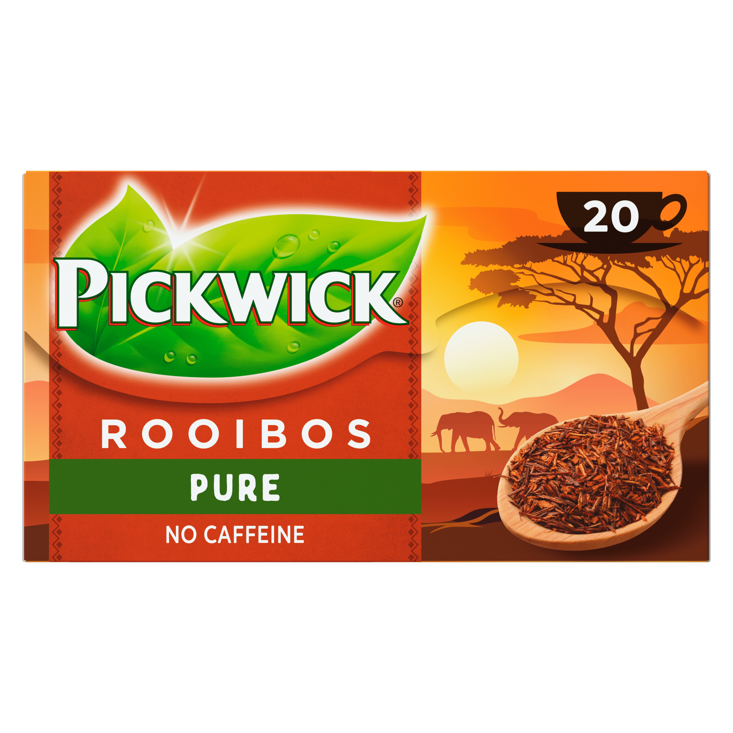 Pickwick Rooibos pure thee Per Doos 20 st
