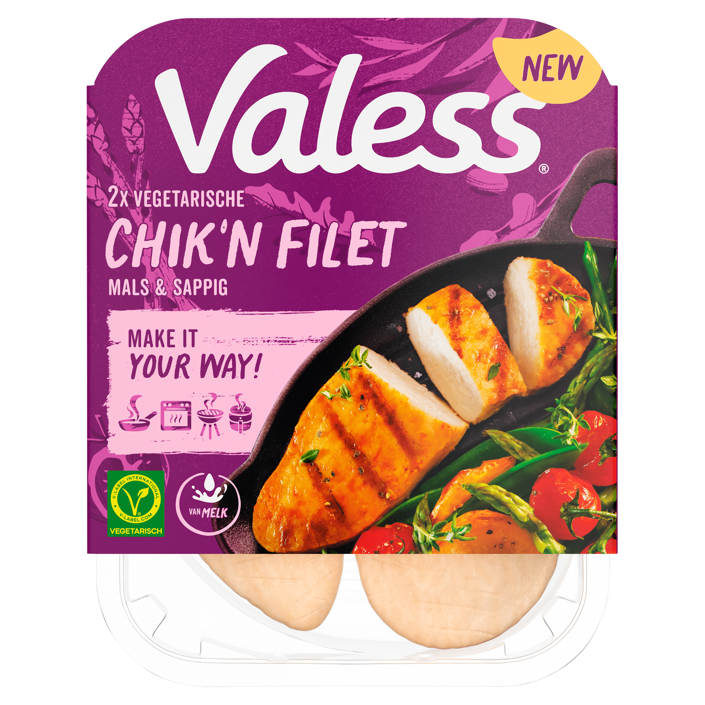 Valess Chik'n filet Per Krimp 180 g