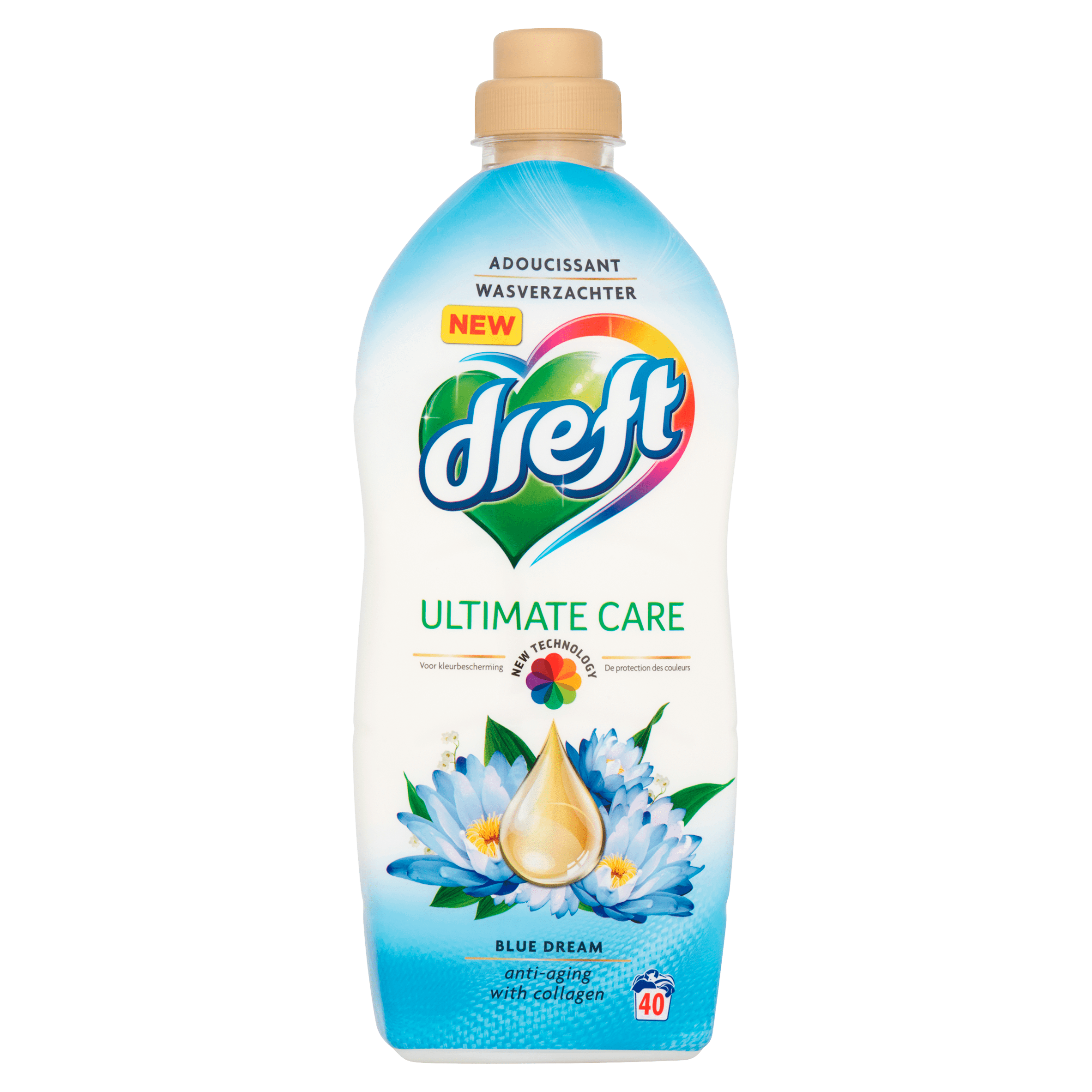 Dreft Wasverzachter Blue Dream Ultimate Care Per Fles 1000 ml
