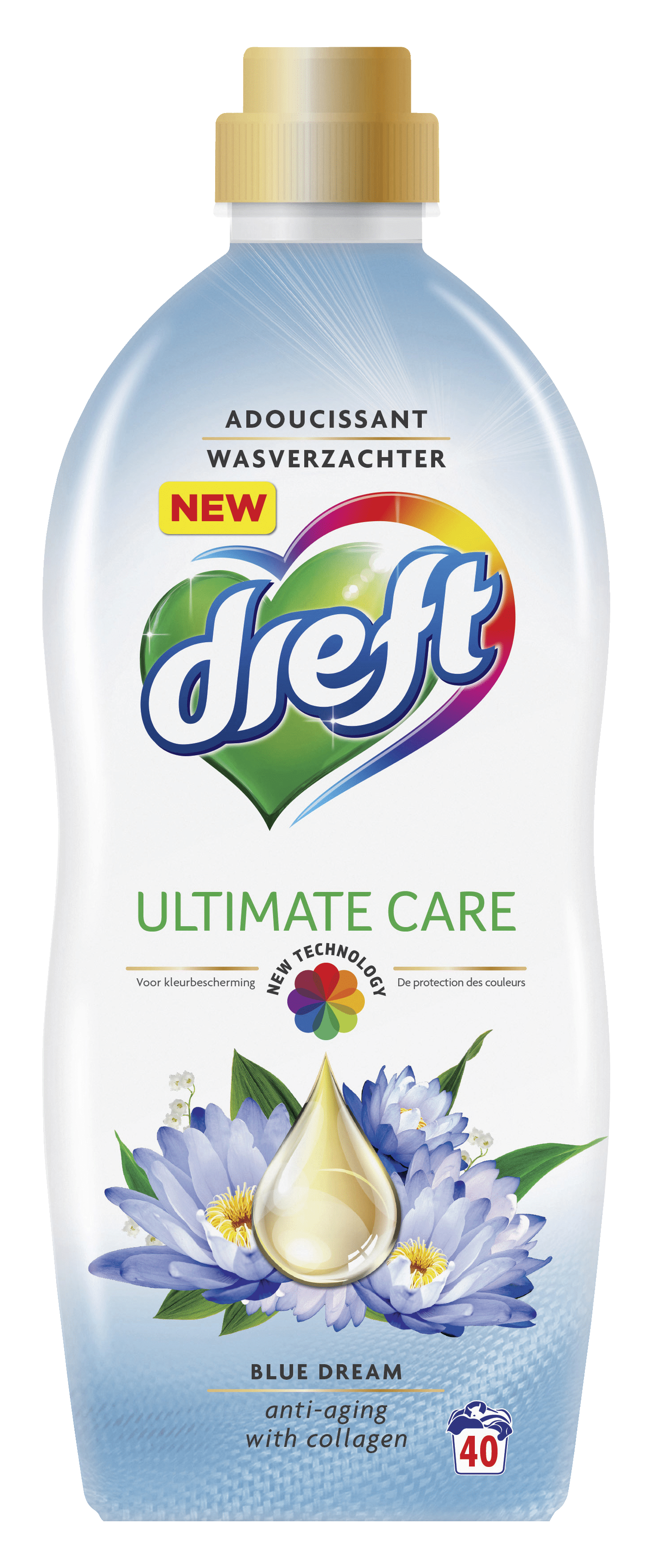 Dreft Wasverzachter Blue Dream Ultimate Care Per Flacon 1000 ml