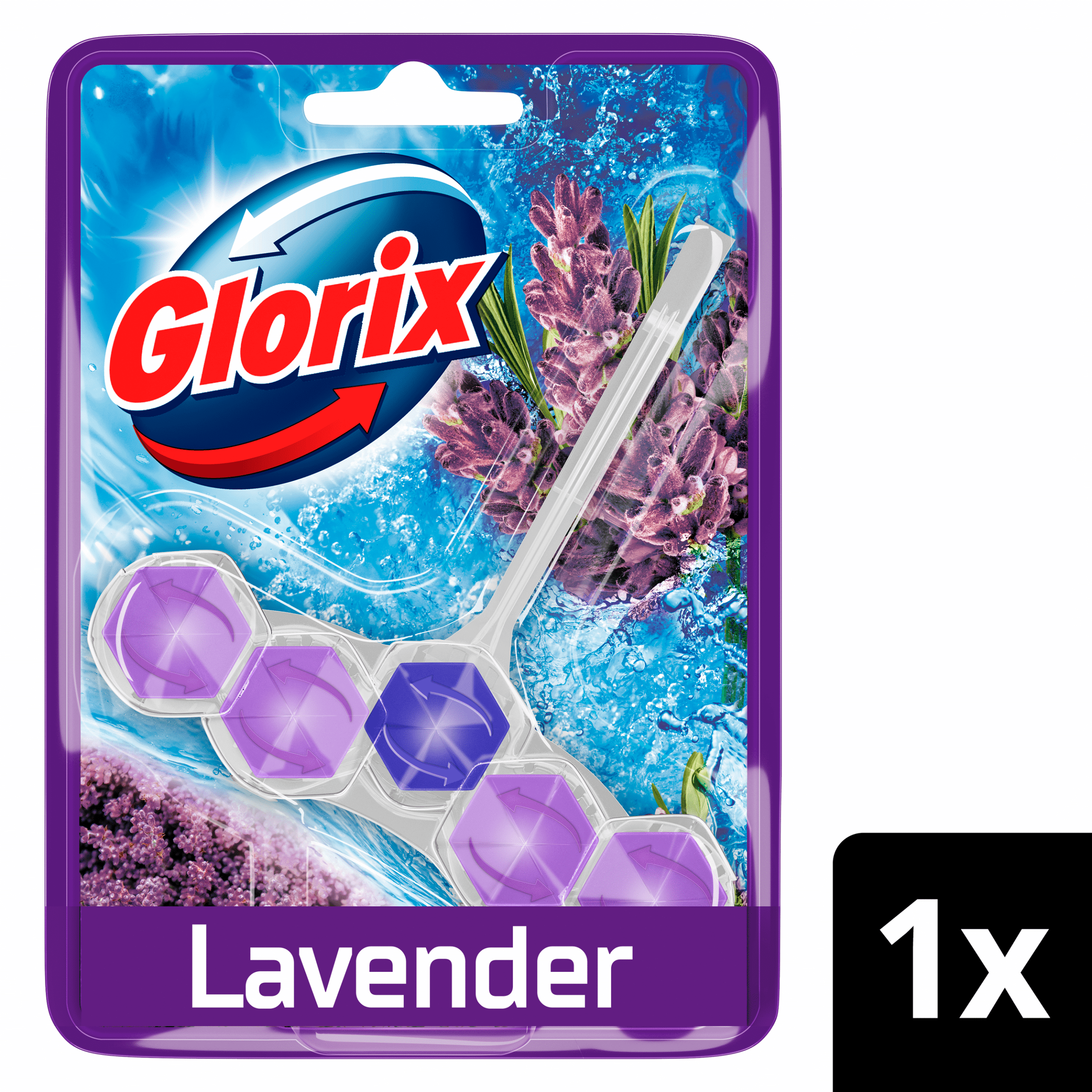 Glorix Toiletblok lavendel Per Stuk 1 st