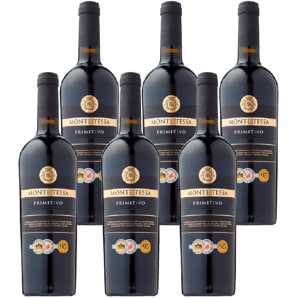 Monte Tessa Primitivo IGP Per Doos 4500 ml